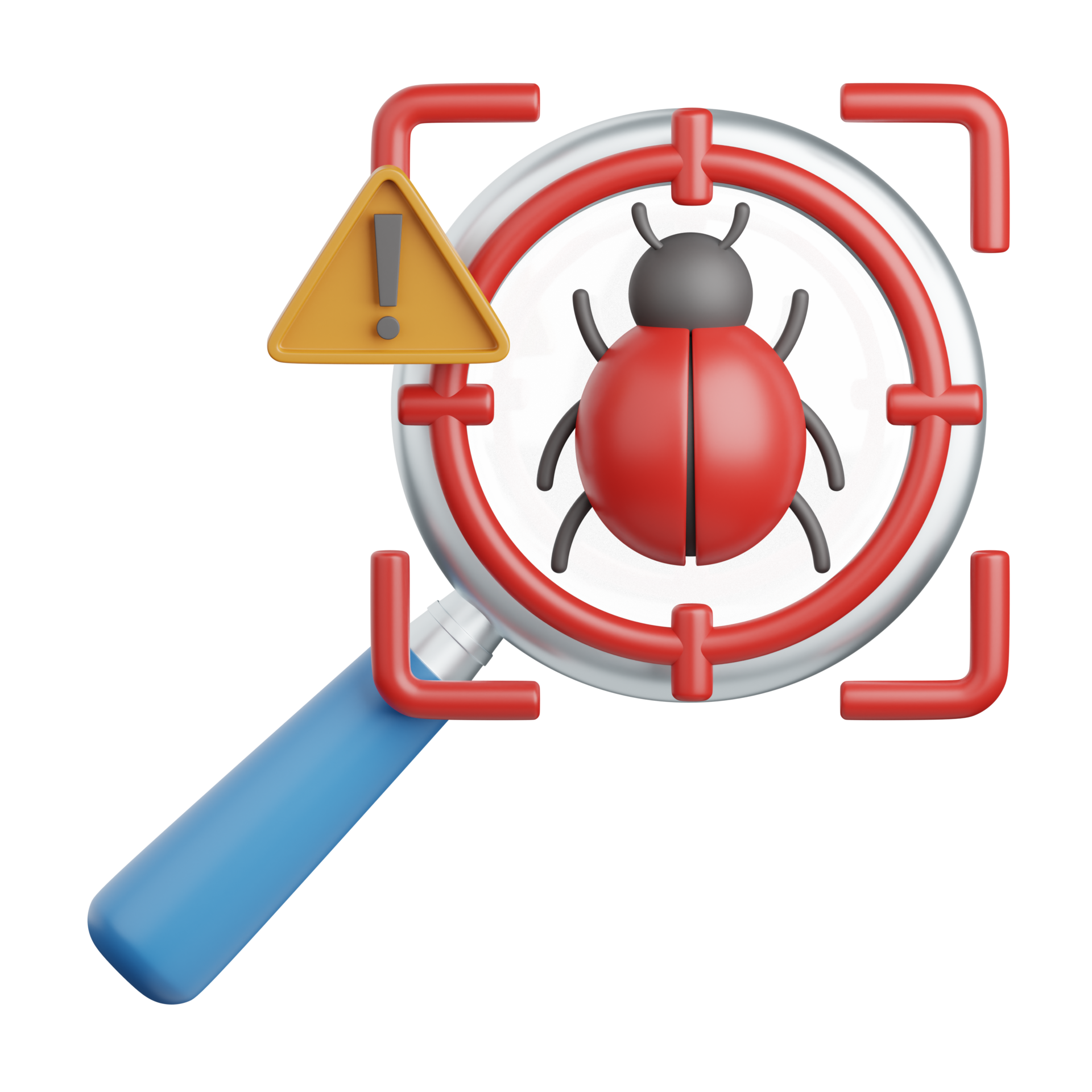 3d Rendering Bug Detection Isolated Useful For Technology Programming Development Coding