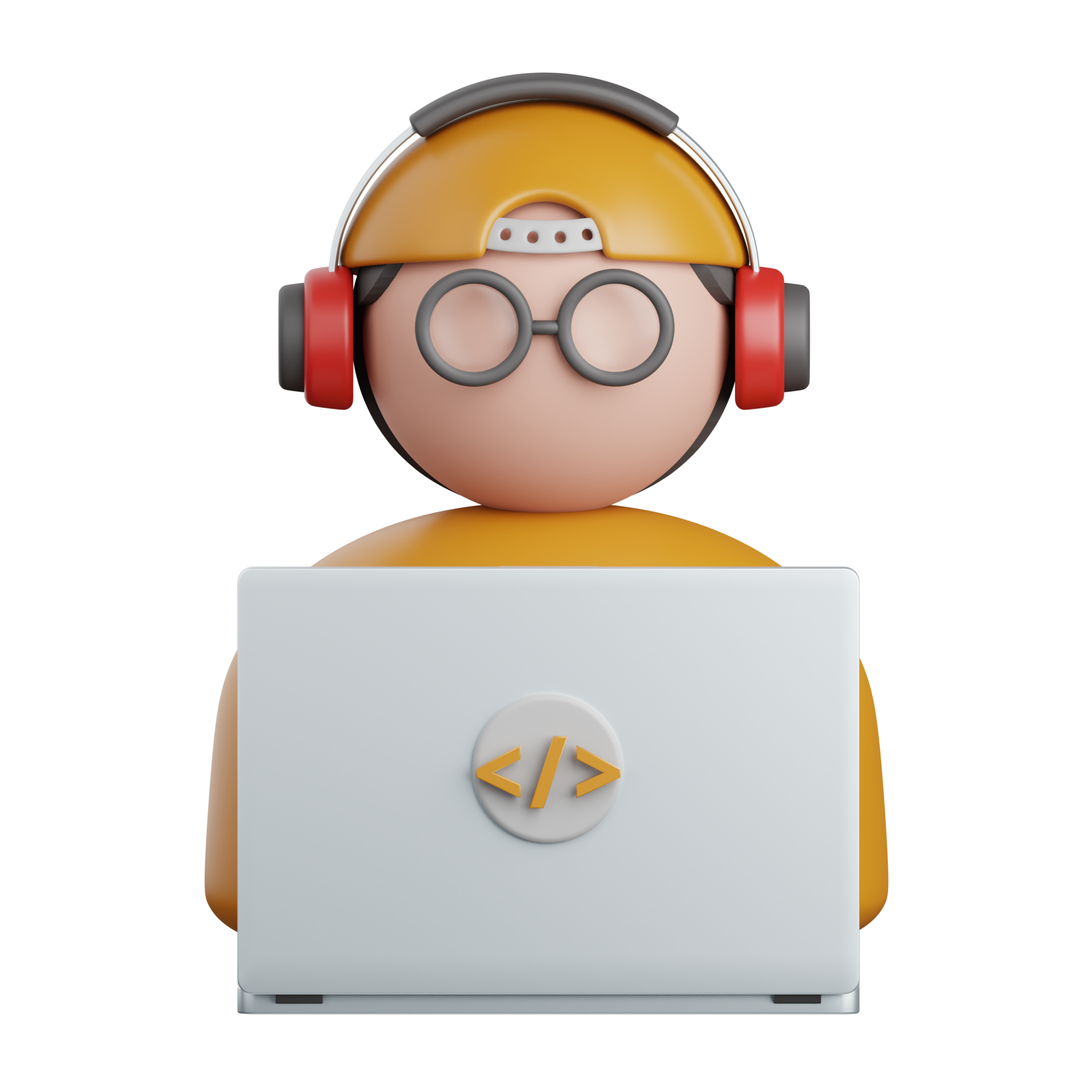 3d Rendering Programmer Isolated Useful For Technology Programming Development Coding