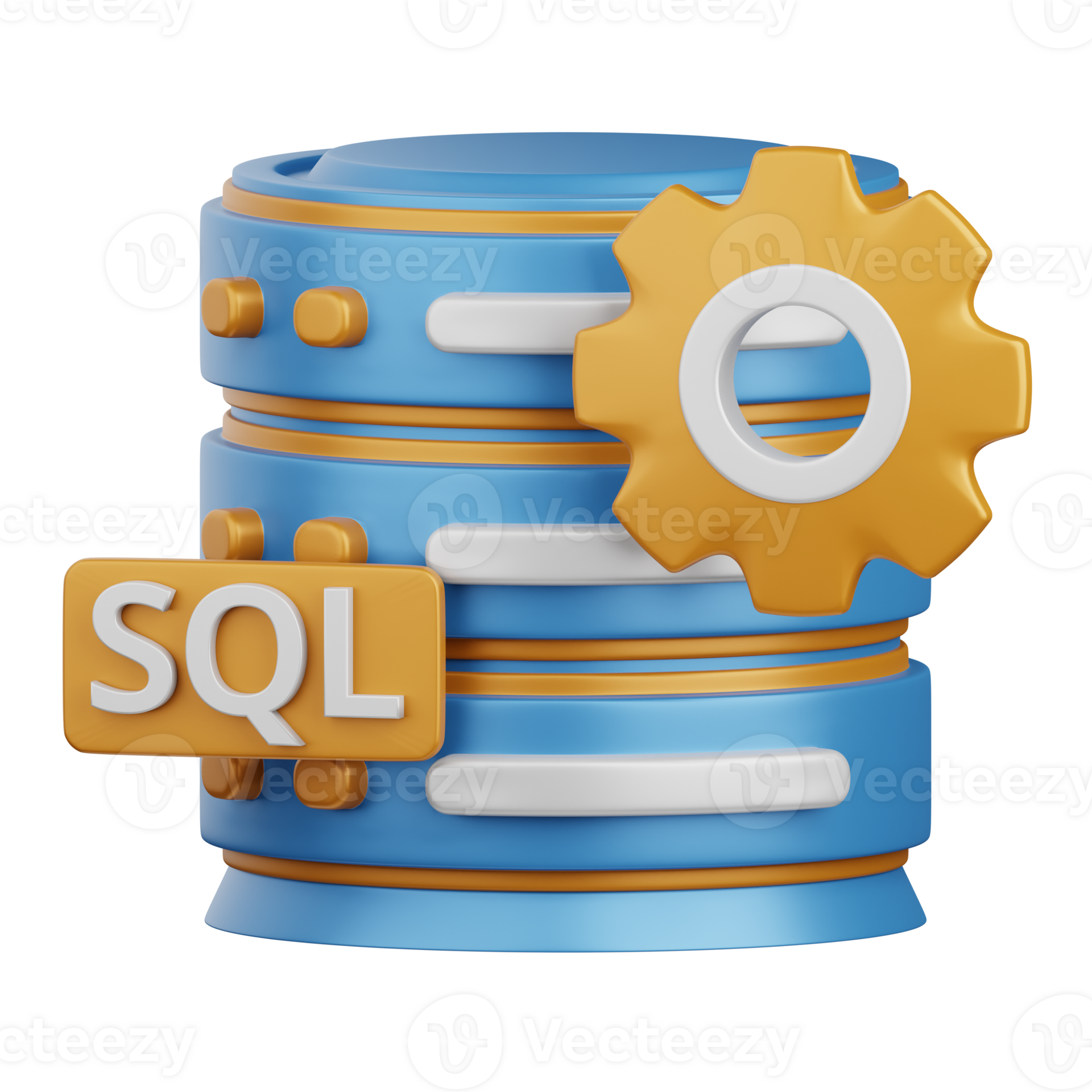3d Rendering Sql Isolated Useful For Technology Programming Development Coding Software App