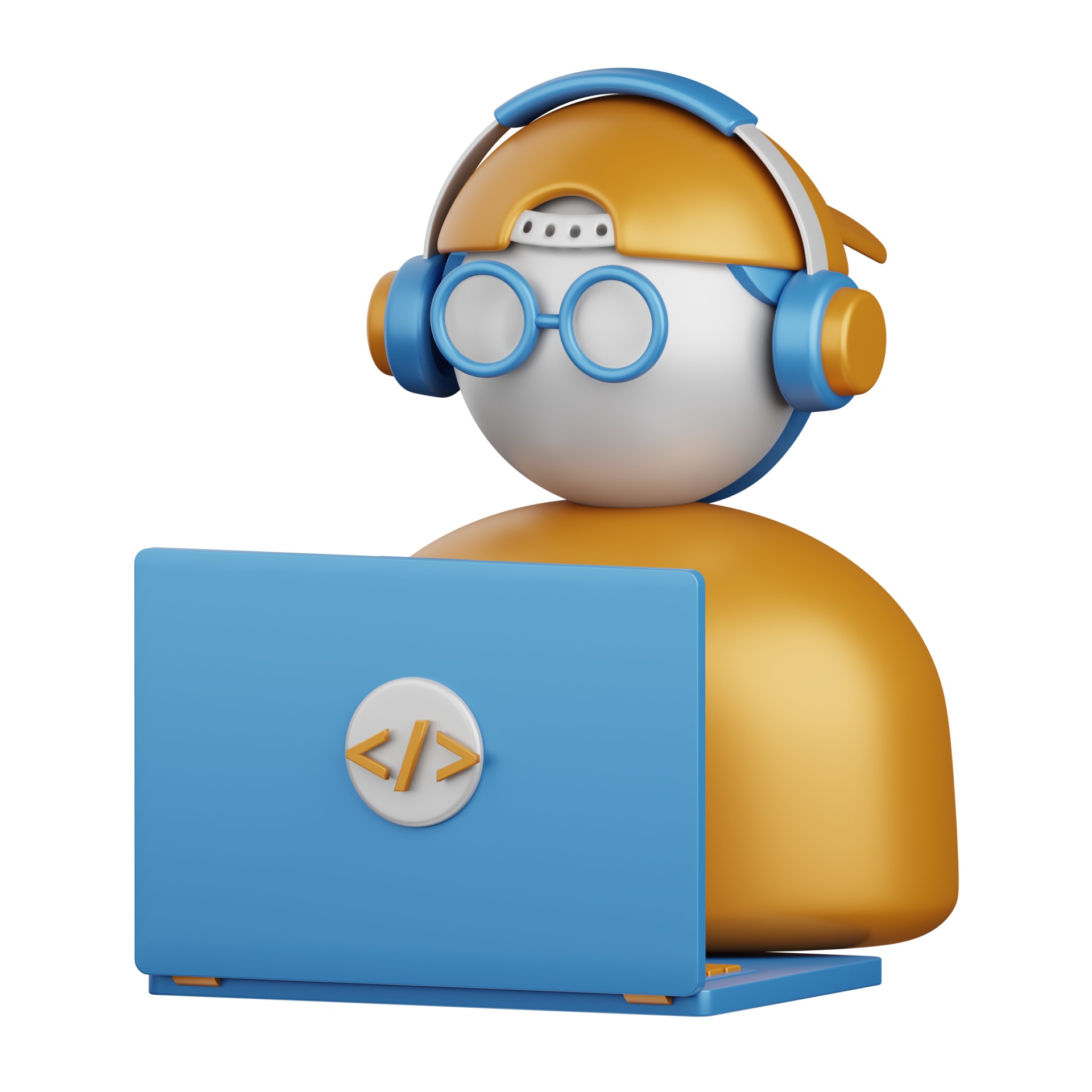 3d Rendering Programmer Isolated Useful For Technology Programming Development Coding