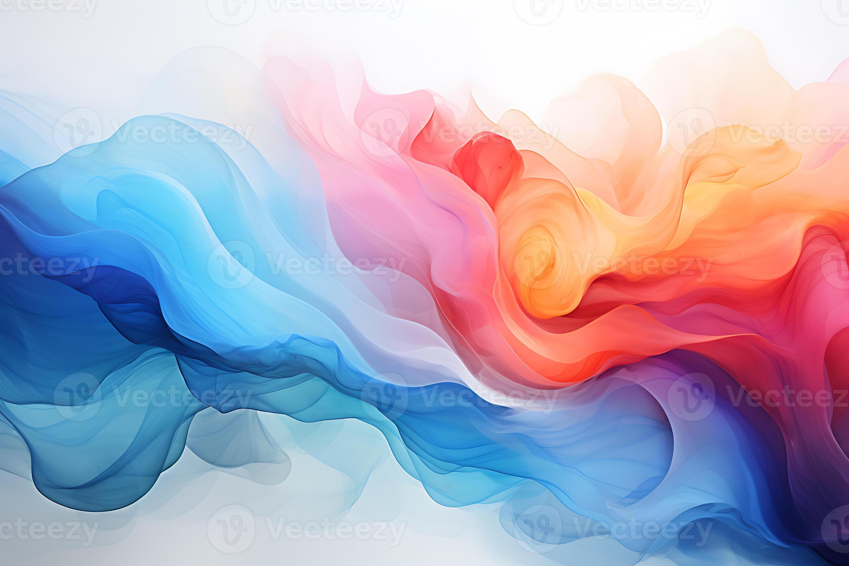 abstract watercolor swirls in vibrant hues Generative AI 27126553 Stock ... abstract watercolor swirls in vibrant hues Generative AI 27126553 Stock ...