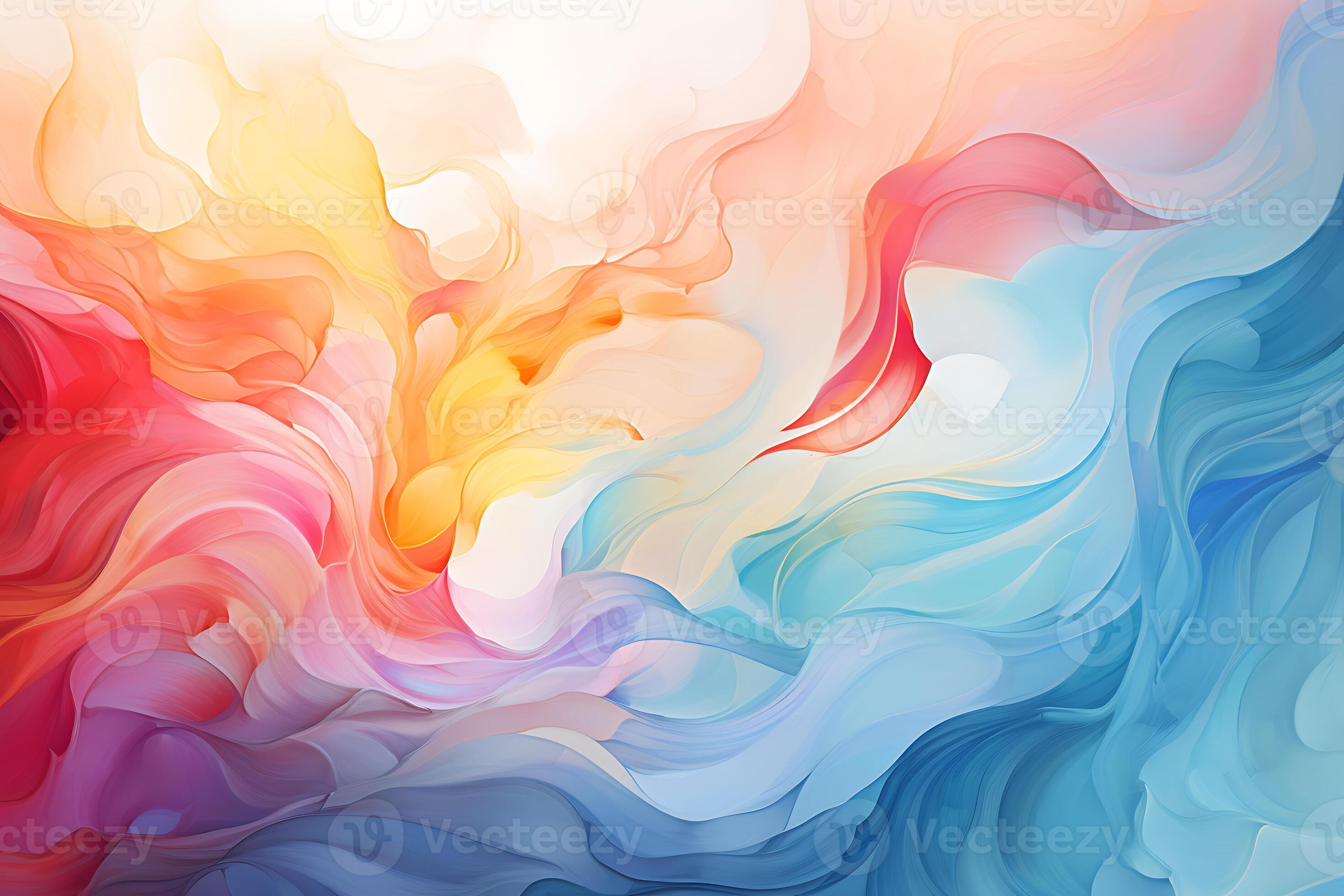 abstract watercolor swirls in vibrant hues Generative AI 27126555 Stock ... abstract watercolor swirls in vibrant hues Generative AI 27126555 Stock ...