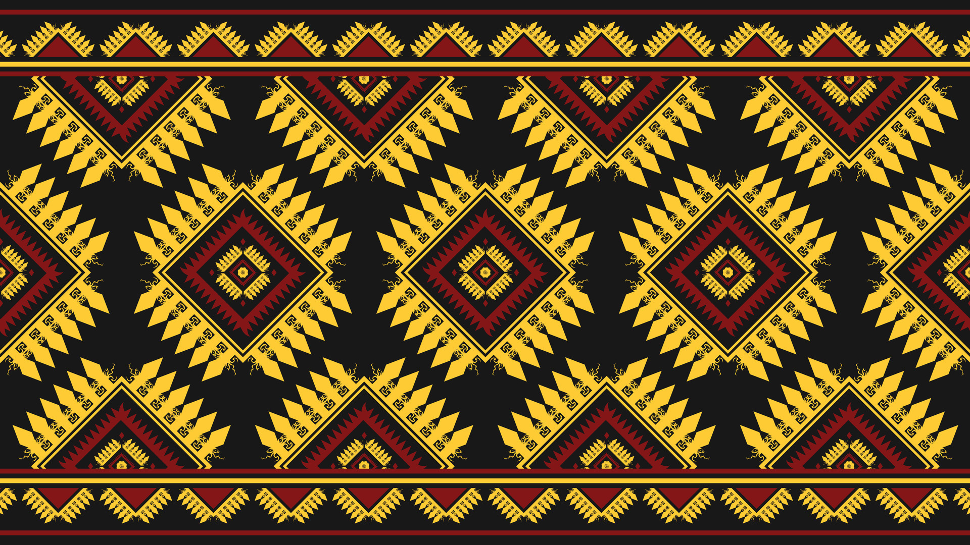 Traditional Ethnic Tribal Pattern Art Black Background 27127927 Vector Art At Vecteezy