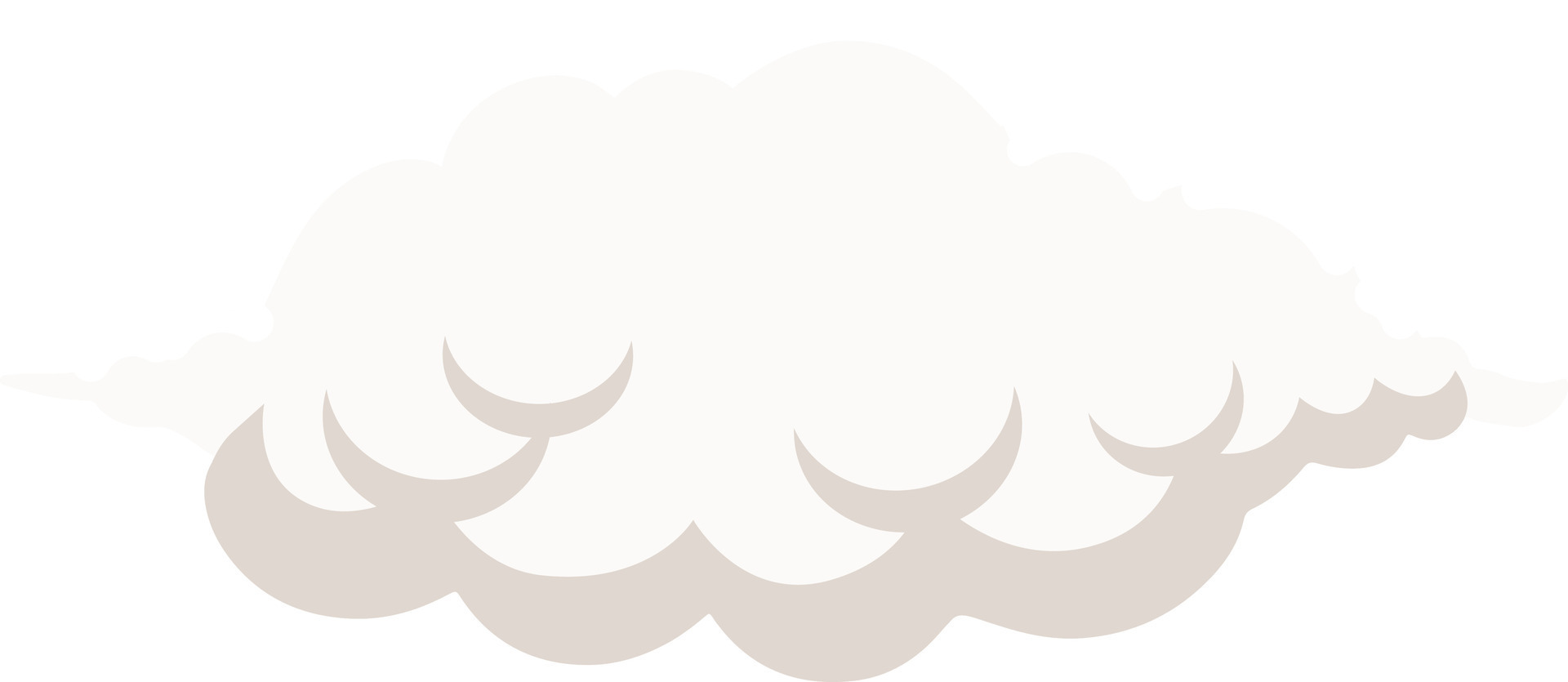 White Cloud Element 27128577 Vector Art at Vecteezy