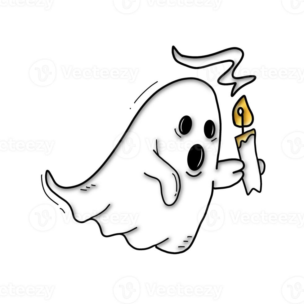 Ghost Funny Flying 27128717 Png