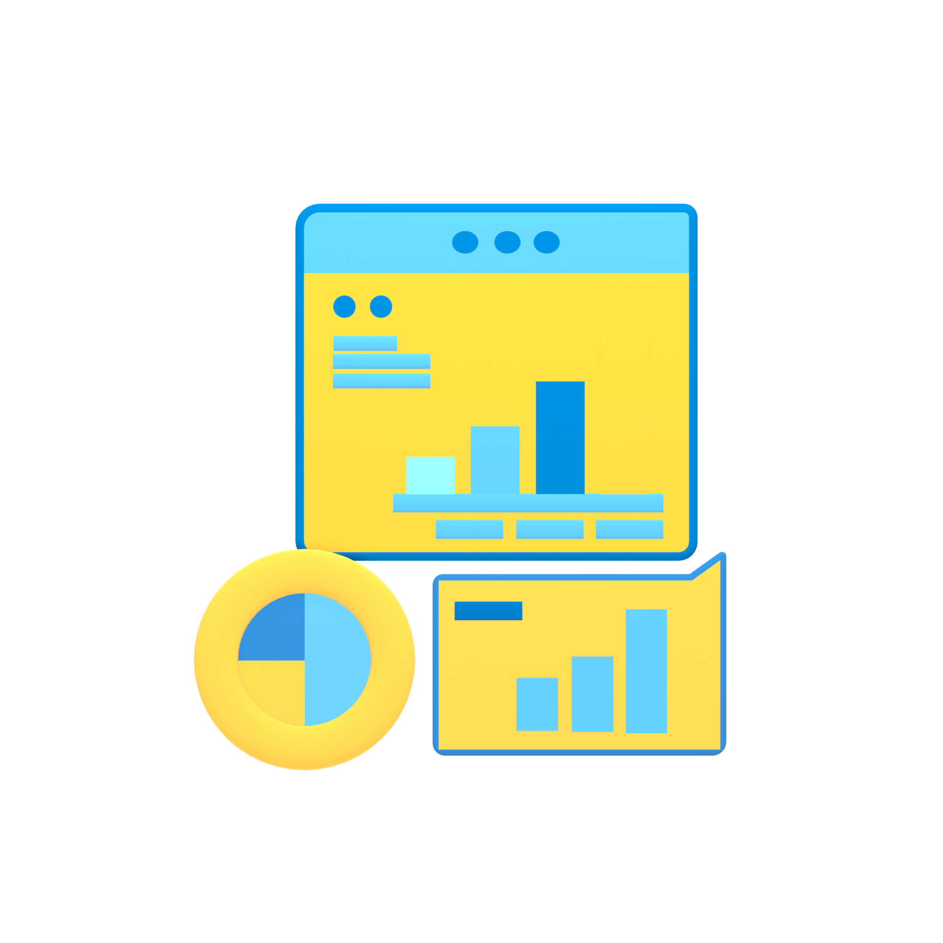 Digital Marketing 3d Icon Object 27131126 Png
