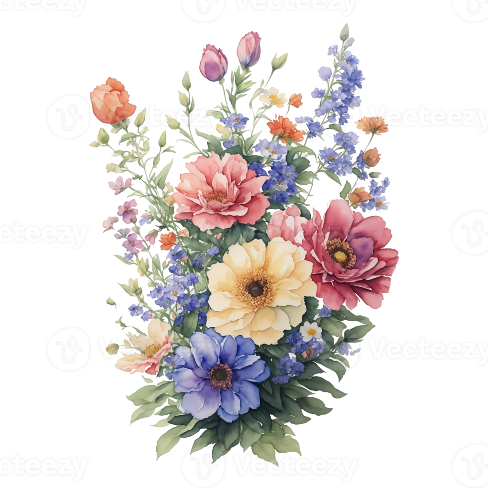 Flower bouquet clip art 27131859 PNG