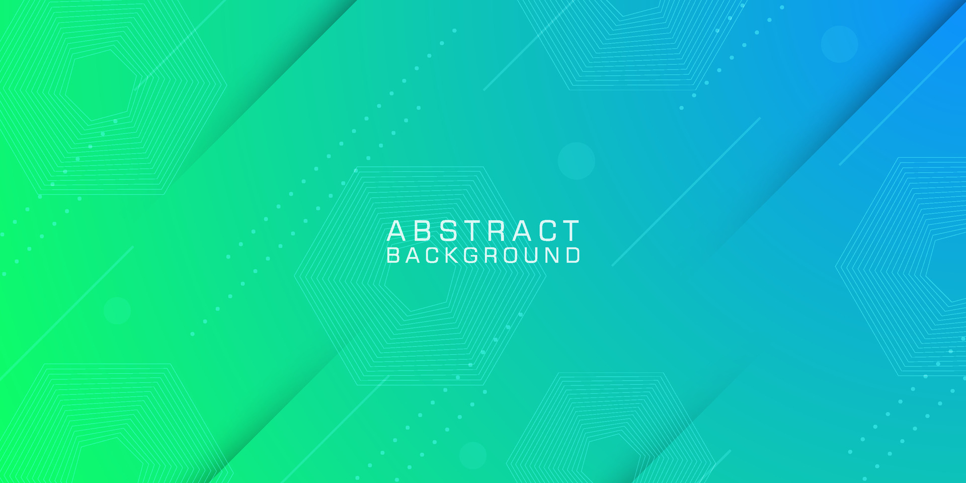 Minimal abstract bright blue and green gradient illustration background ...