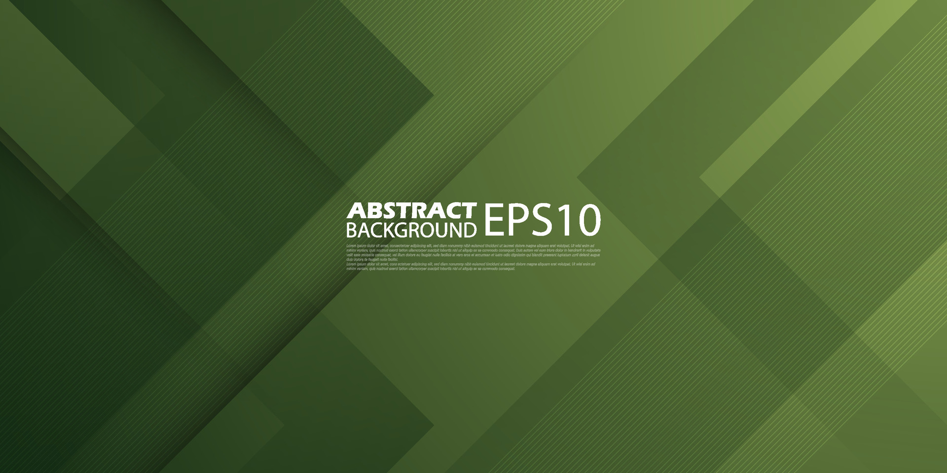 Abstract dark green square background overlap template vector with ...