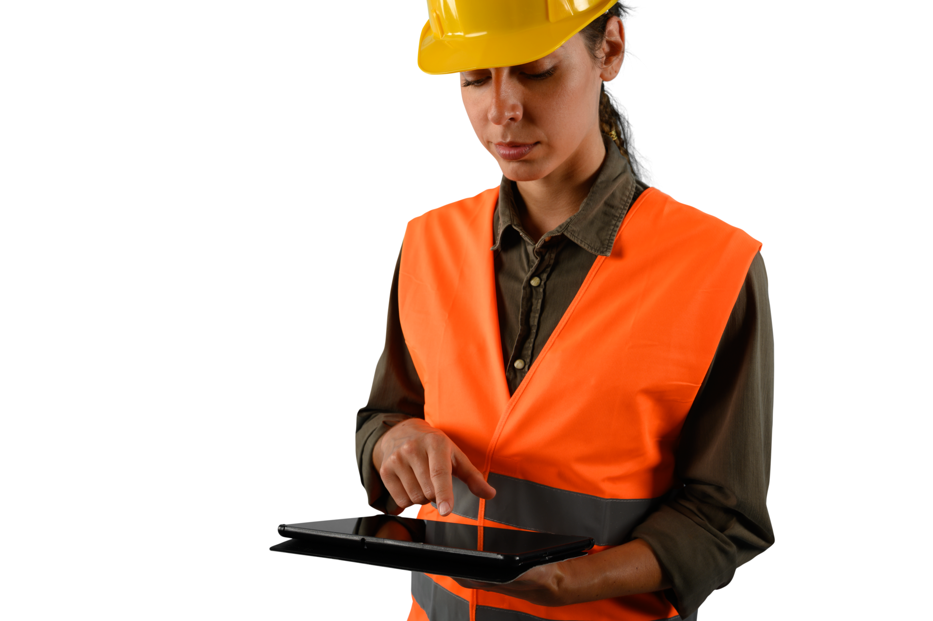 Woman With Helmet Who Work In A Warehouse 27134439 PNG woman-with-helmet-who-work-in-a-warehouse-27134439-png