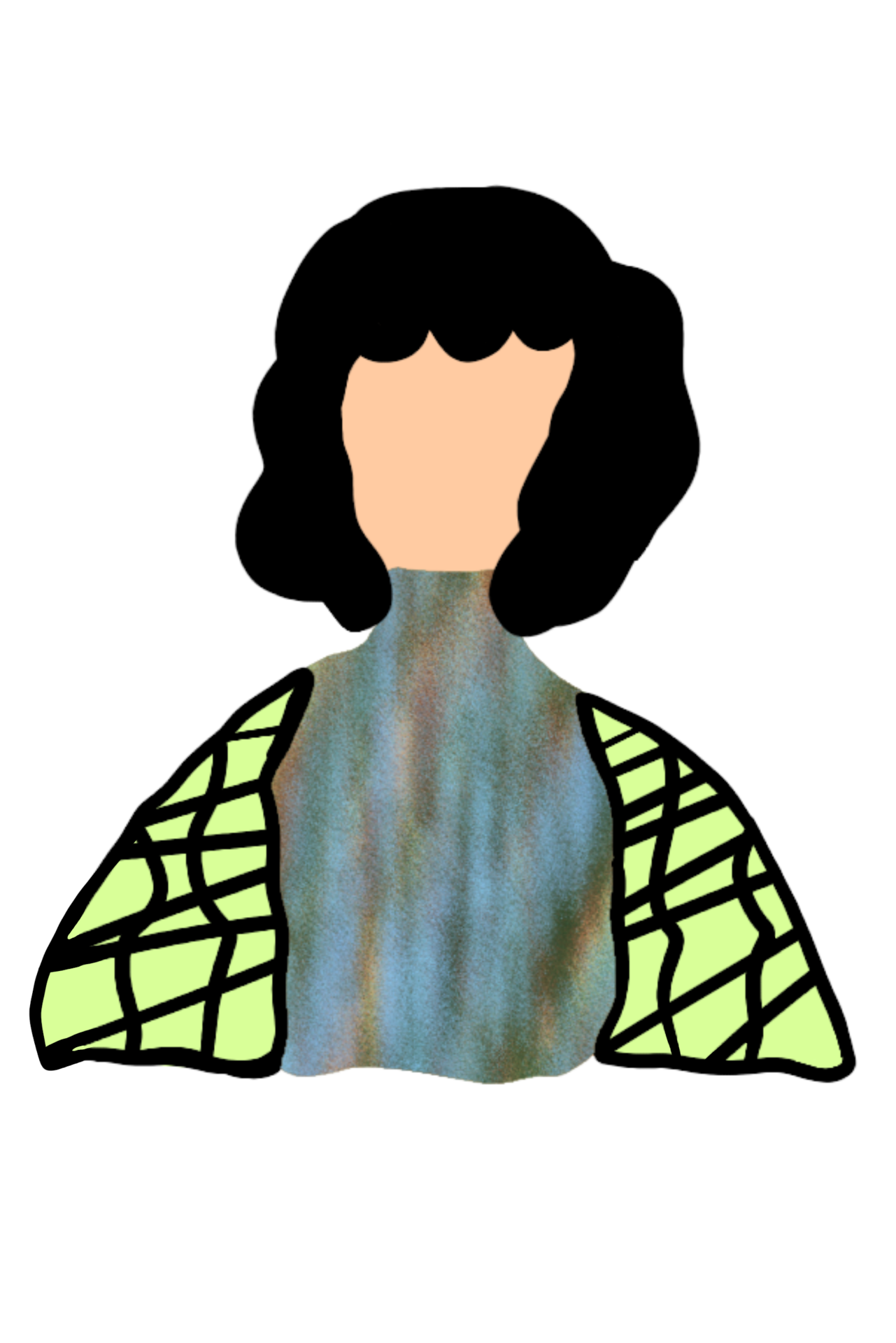 Flat Girl Simple 27134531 Png
