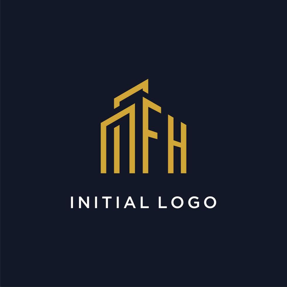 FH initial monogram with building logo design 27135561 Vector Art at ... FH initial monogram with building logo design 27135561 Vector Art at ...