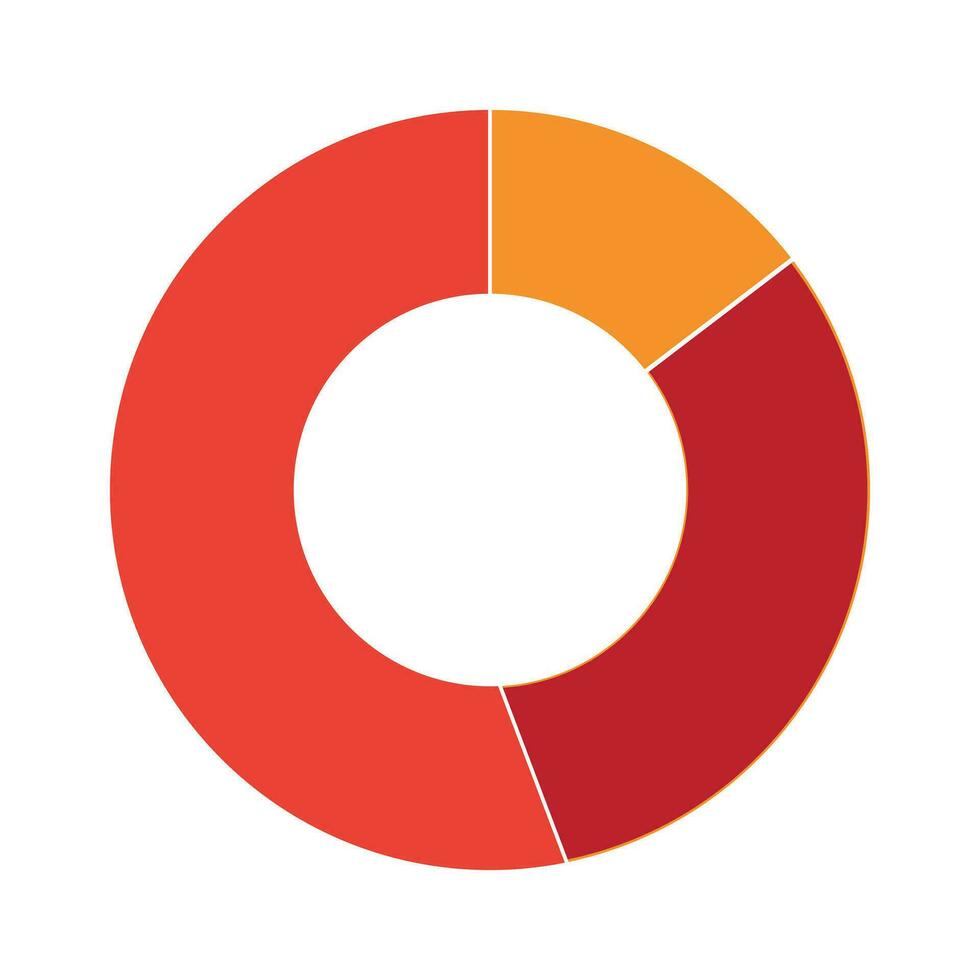 Circular diagrams flat design Donut chart template vector illustration ... Circular diagrams flat design Donut chart template vector illustration ...