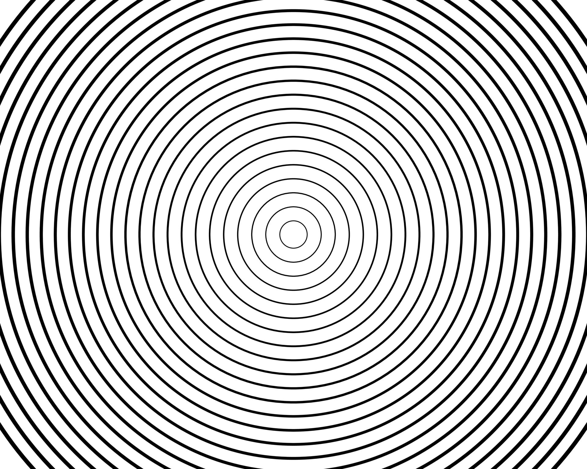 Concentric Circle Texture Elements Spaced Concentric Circle Pattern