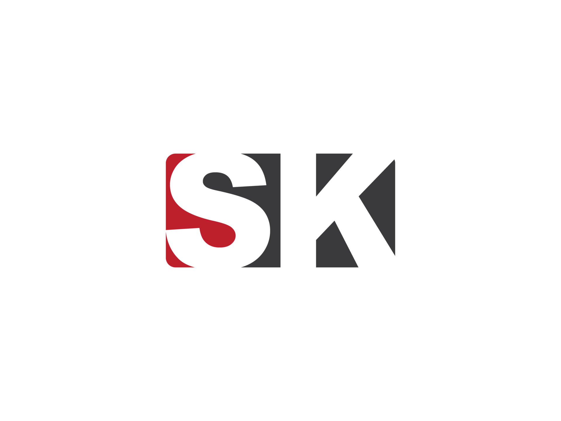 Alphabet Square Sk Logo Image, Creative Shape SK Logo Icon Vector 27139790 PNG