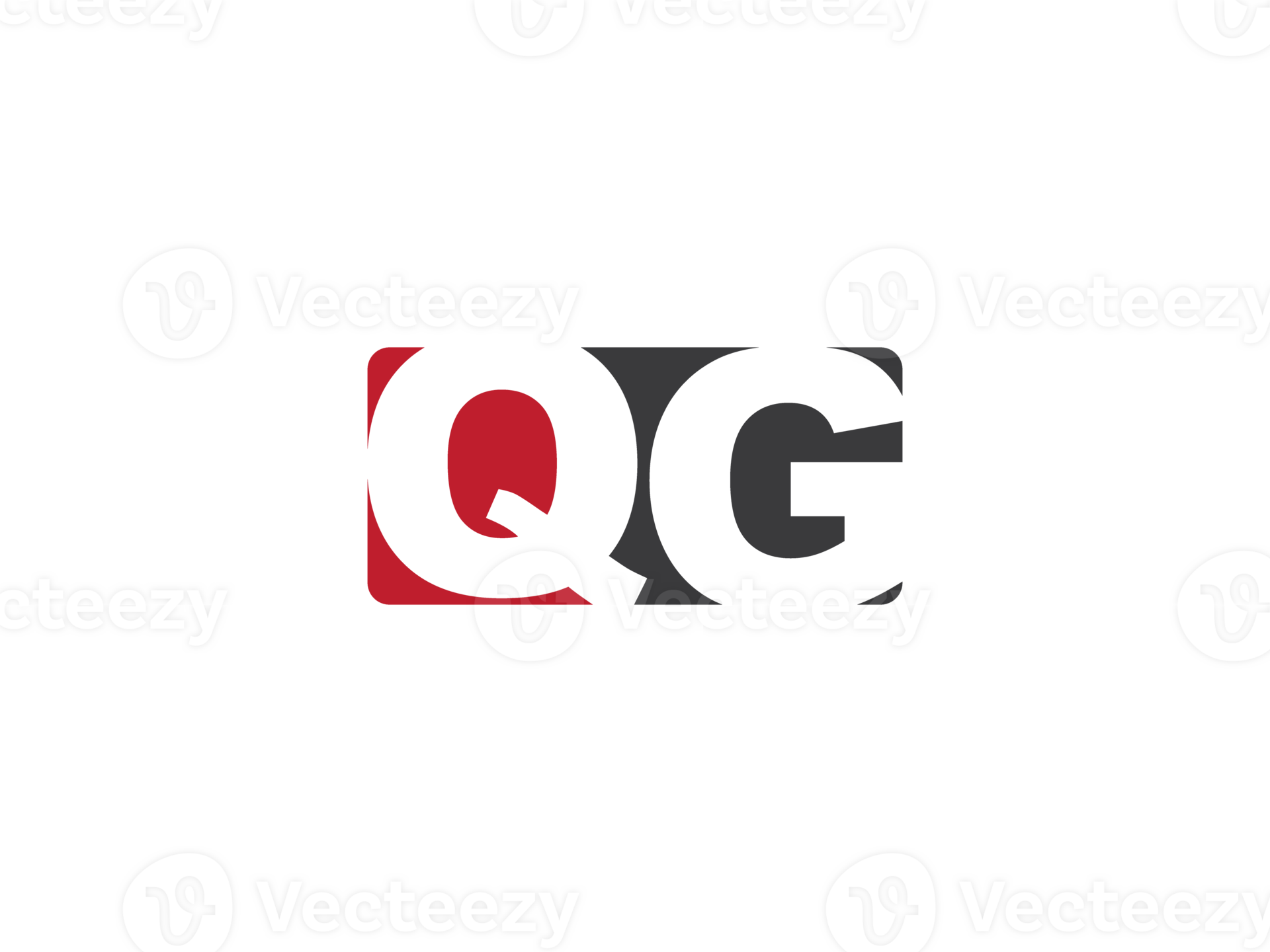 Monogram Png Qg Logo Letter, Creative Square Shape QG Business Logo Png 27139834 PNG