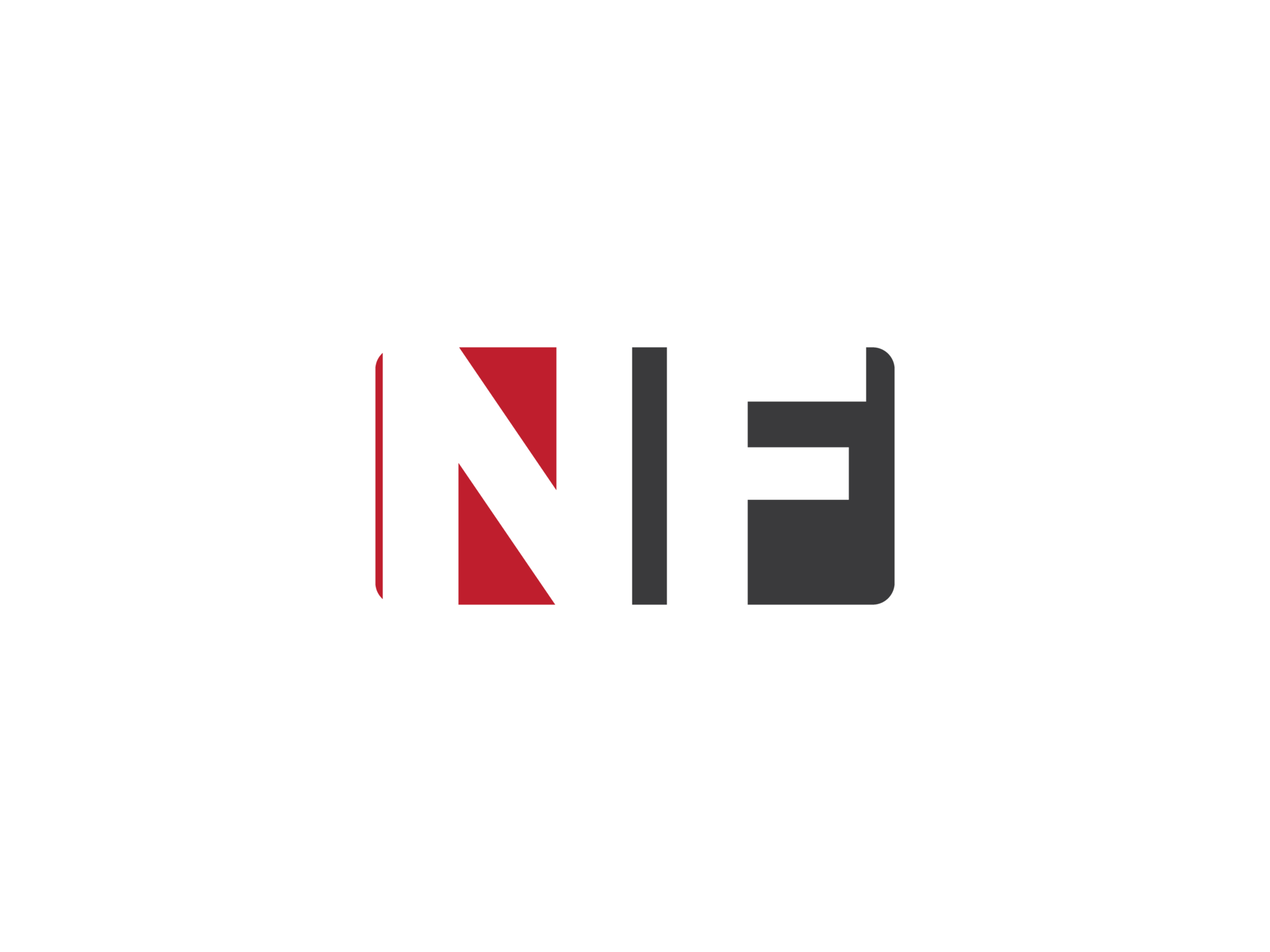 Initial Nf Square Png Logo Image, Creative Shape Letter NF Logo Icon Vector Png 27139900 PNG