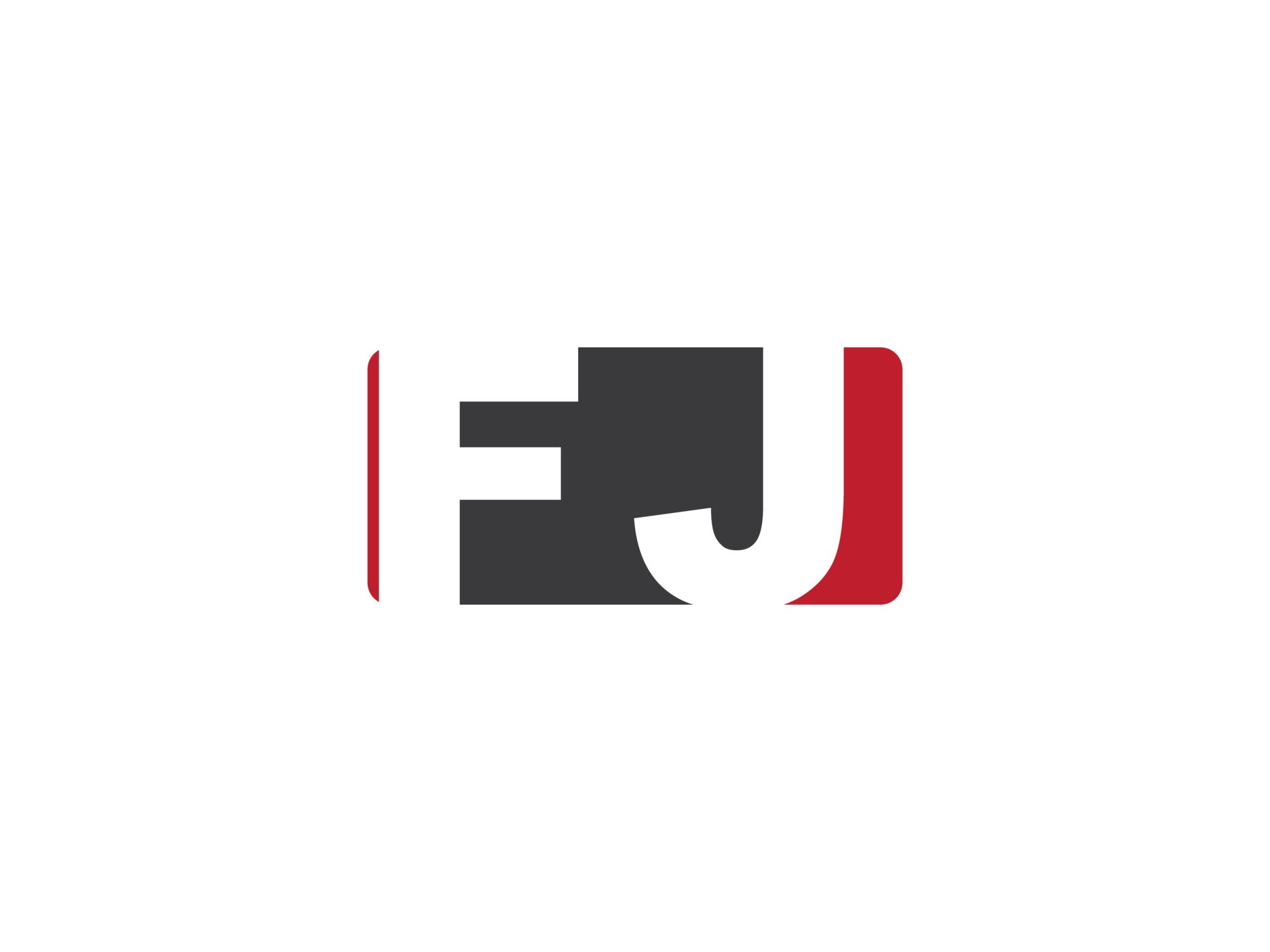 Modern Square Png Fj Logo Letter, Creative Shape FJ Png Logo Template 27140096 PNG