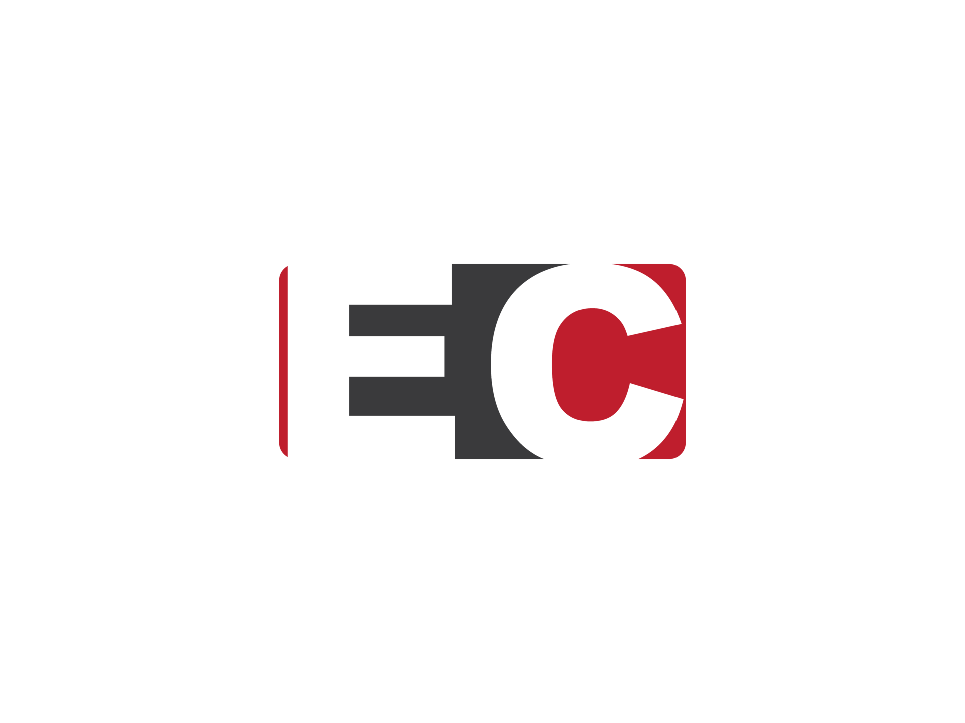 Minimal Ec Square Png Shape Logo Square Ec Logo Letter Vector Icon