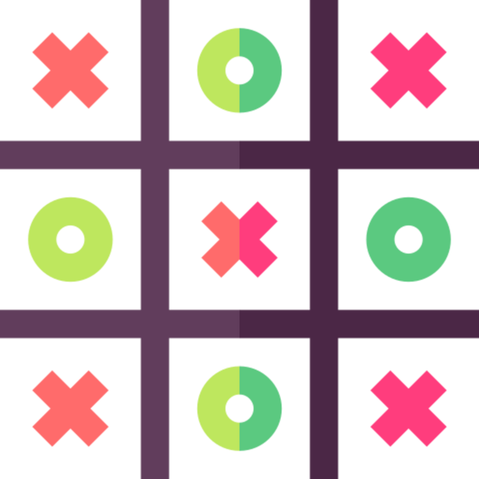 Tic Tac Toe Illustration Design 27141194 Png