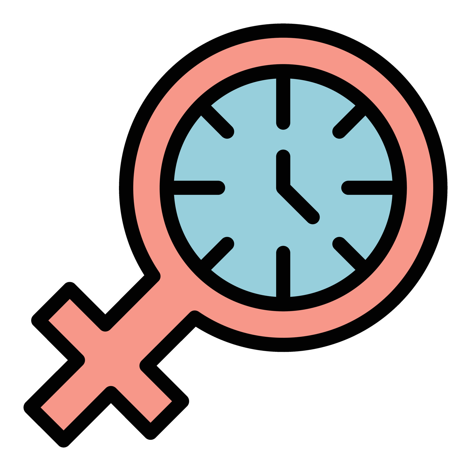 Health Menopause Icon Vector Flat 27141714 Vector Art At Vecteezy
