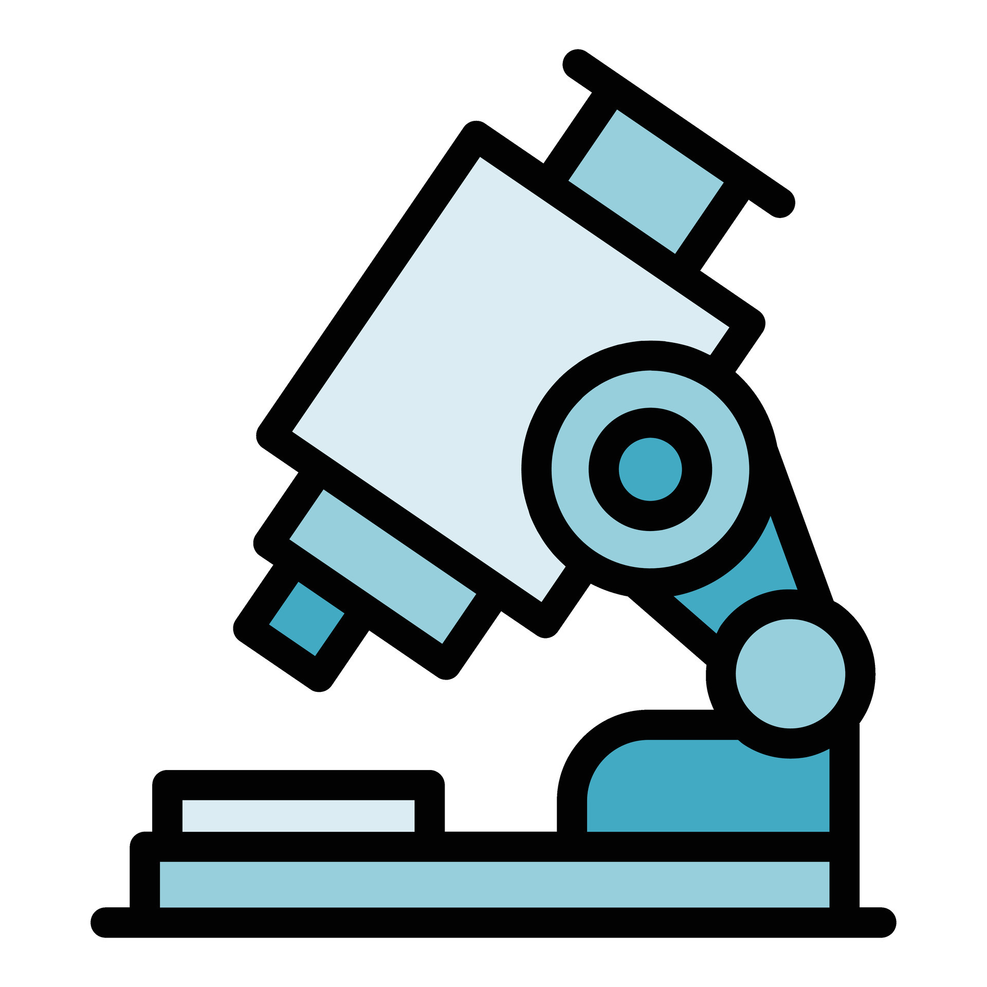 Lab microscope icon vector flat 27141729 Vector Art at Vecteezy Lab microscope icon vector flat 27141729 Vector Art at Vecteezy
