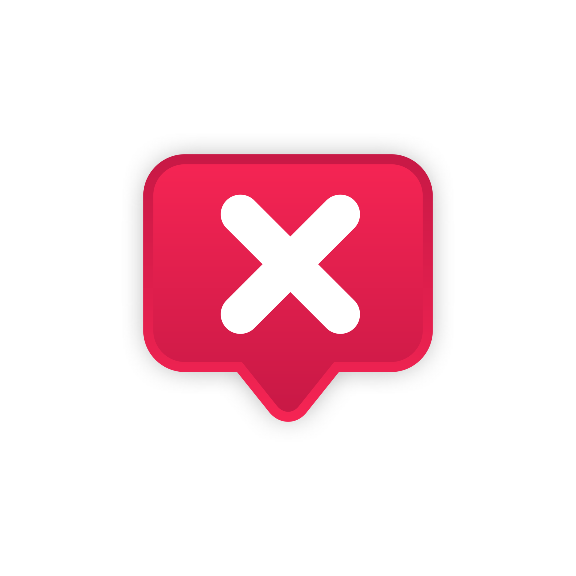 Cross notification speech bubble 27143482 PNG Cross notification speech bubble 27143482 PNG