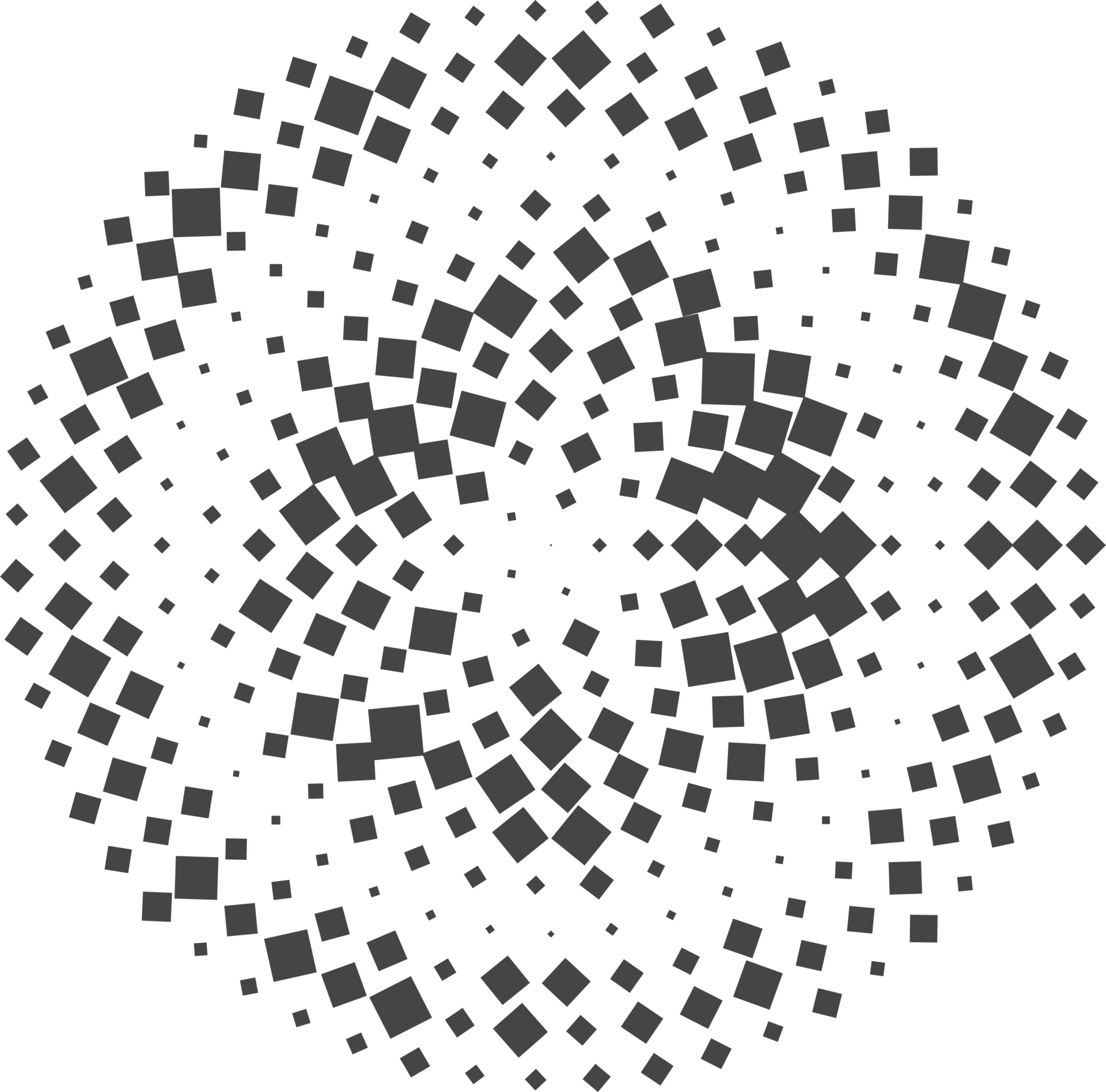 Circle Dots With Halftone Pattern Round Gradient Background Element With Gradation Points