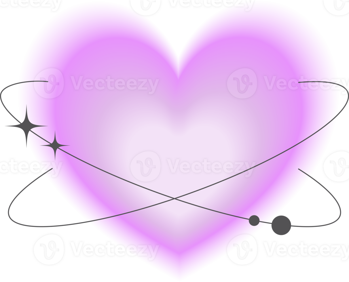 Y2k heart gradient aura 27147358 PNG Y2k heart gradient aura 27147358 PNG