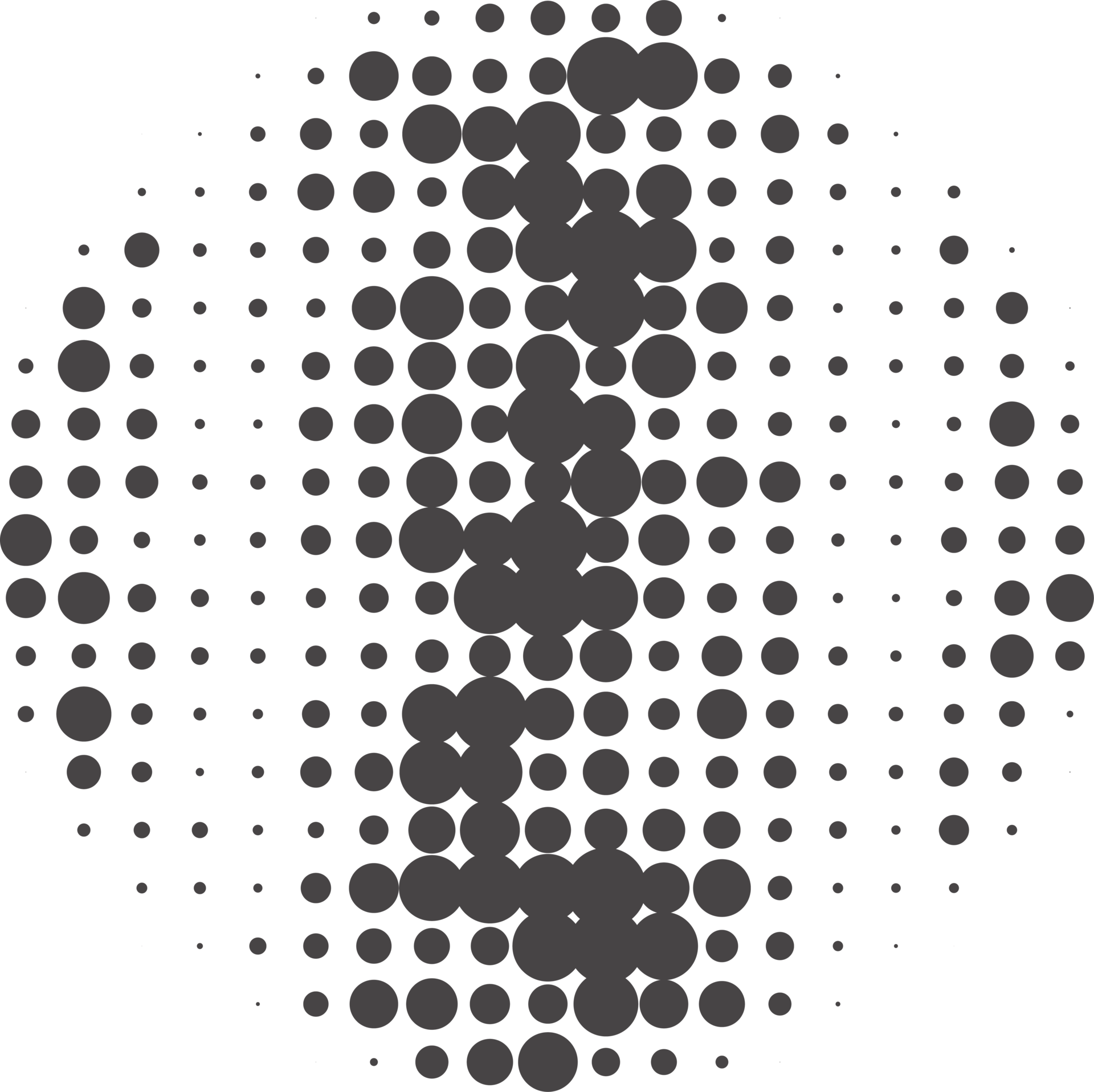 Circle Dots With Halftone Pattern Round Gradient Background Element With Gradation Points