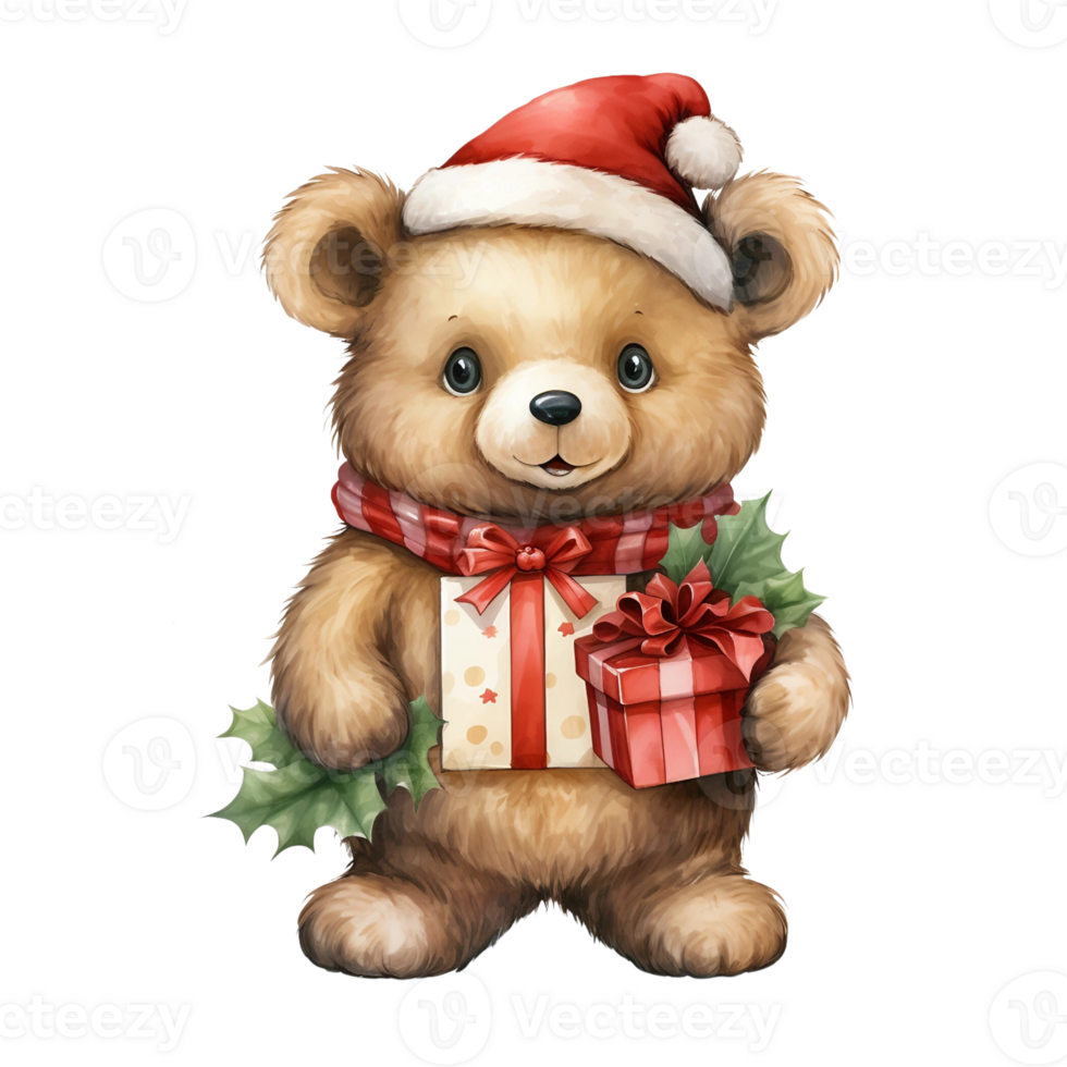 Christmas animal watercolor 27147621 PNG