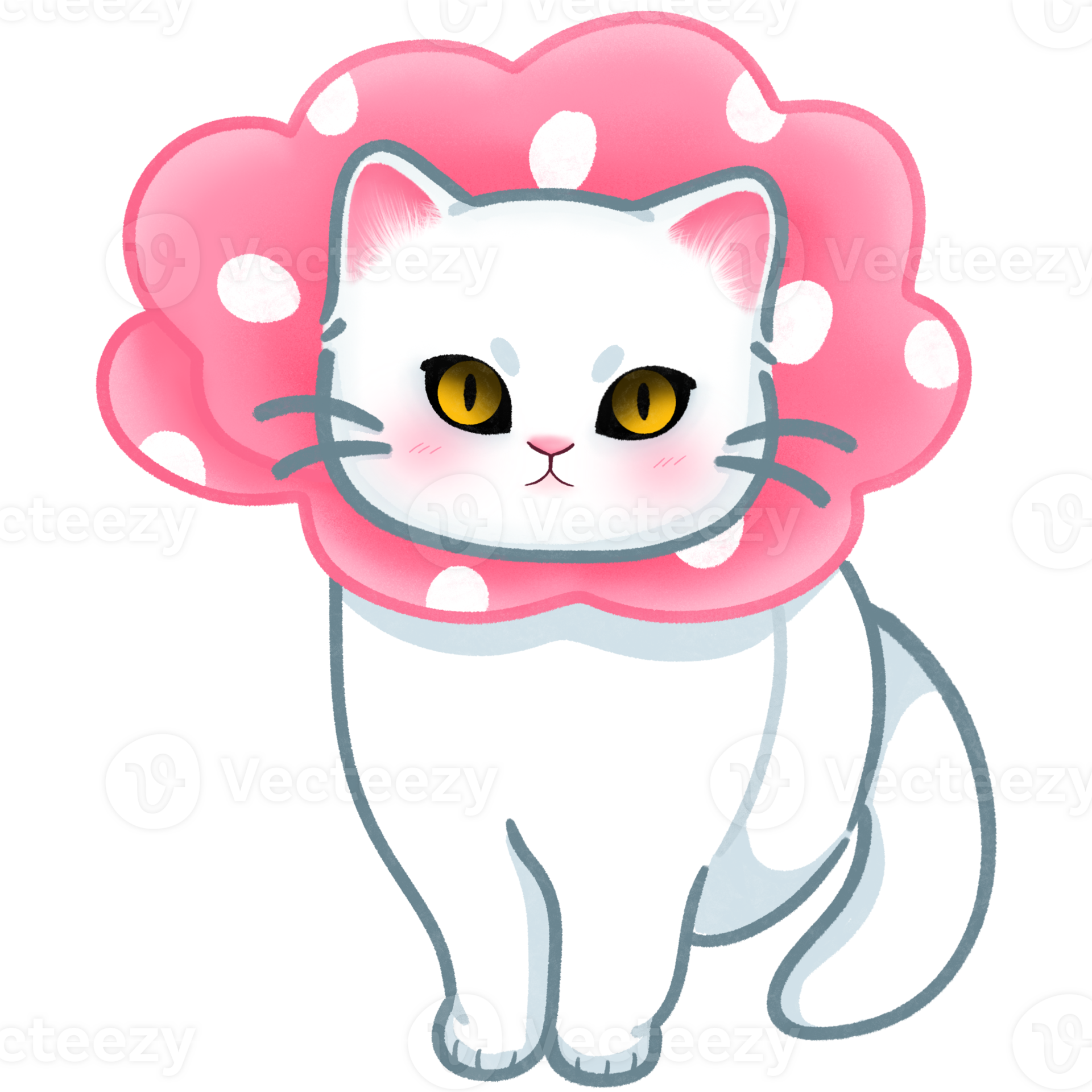 Cute cat sticker style elements pro png. 27147726 PNG Cute cat sticker style elements pro png. 27147726 PNG