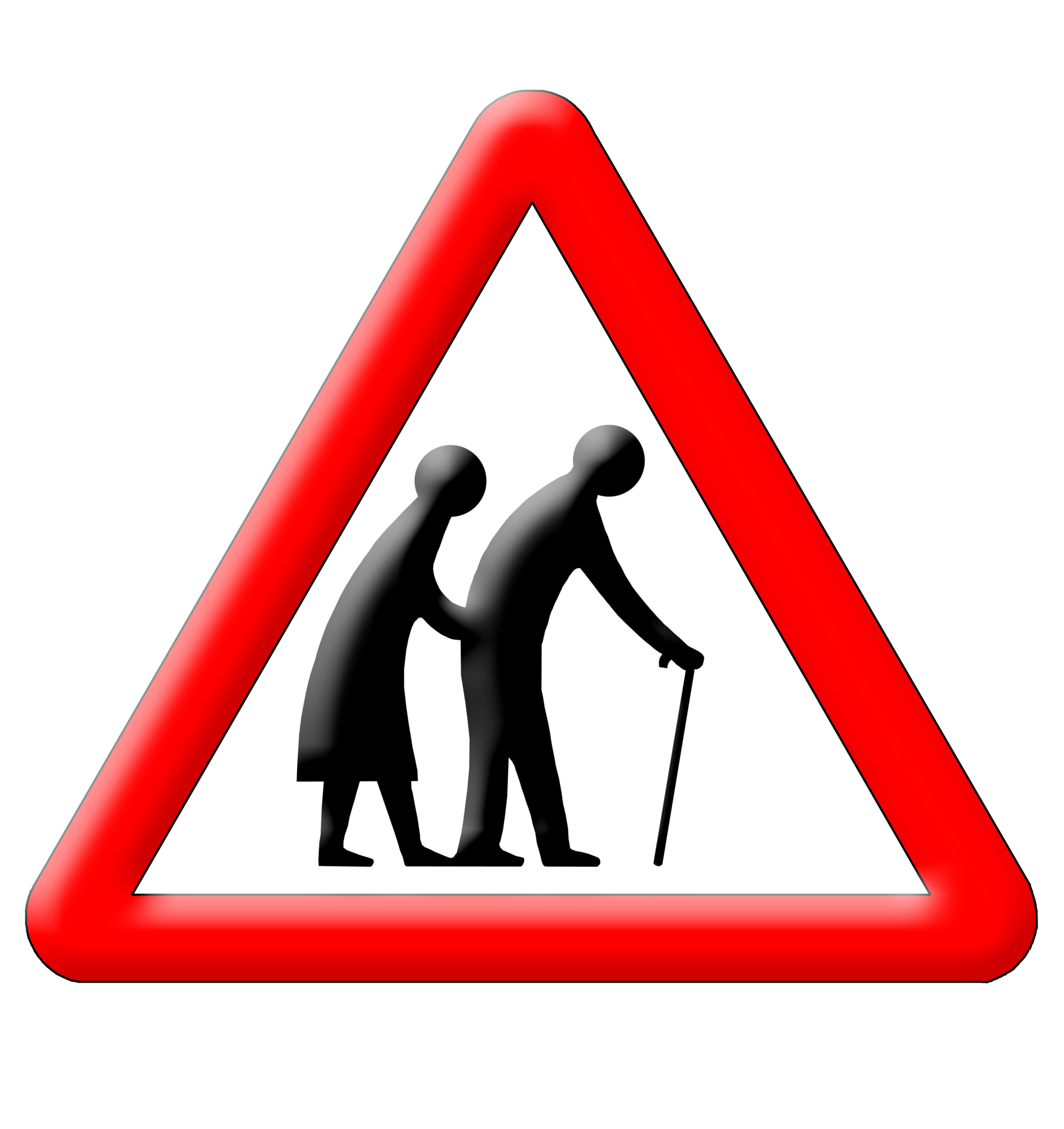 Old people crossing traffic sign 27148985 PNG Old people crossing traffic sign 27148985 PNG