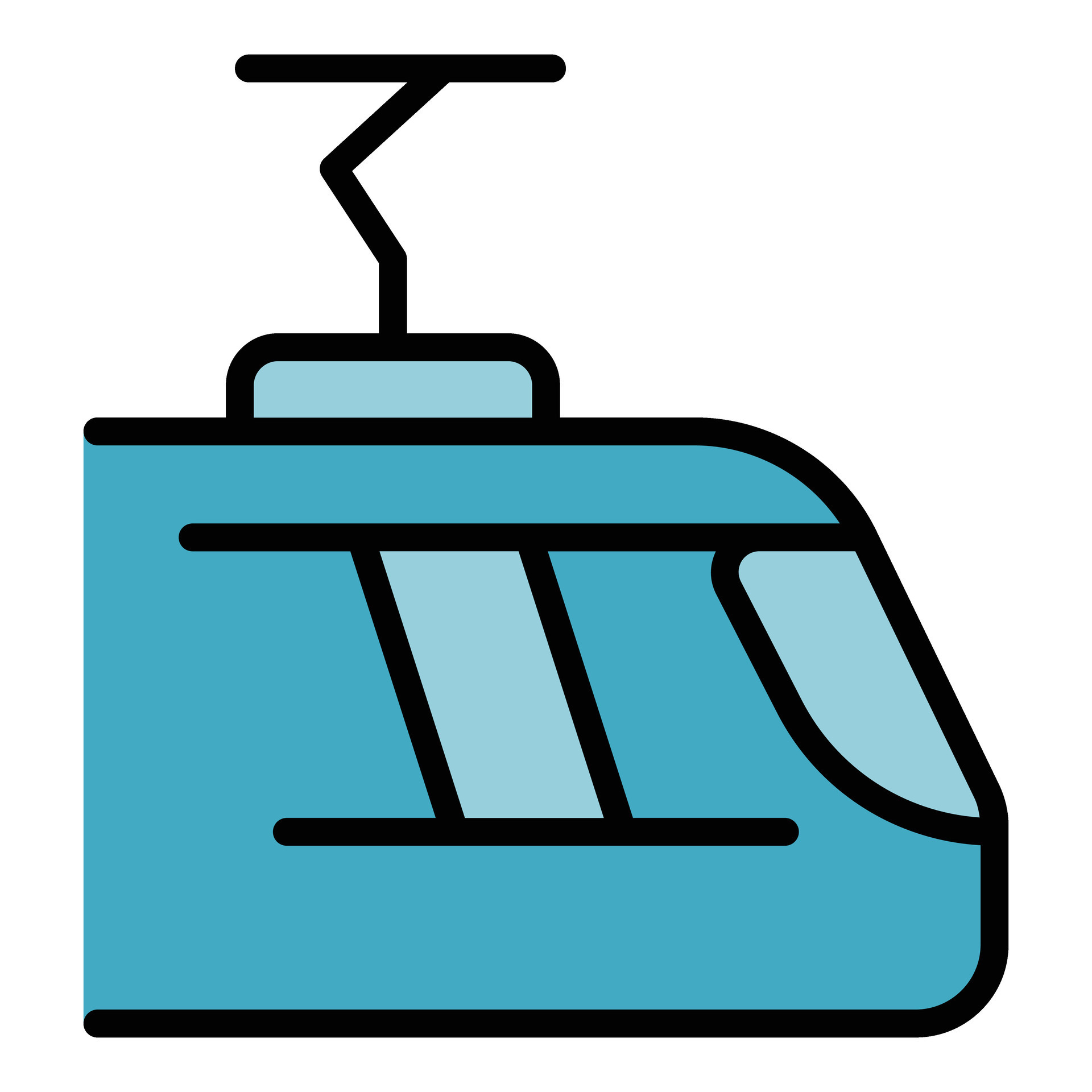 Electric train icon vector flat 27150310 Vector Art at Vecteezy