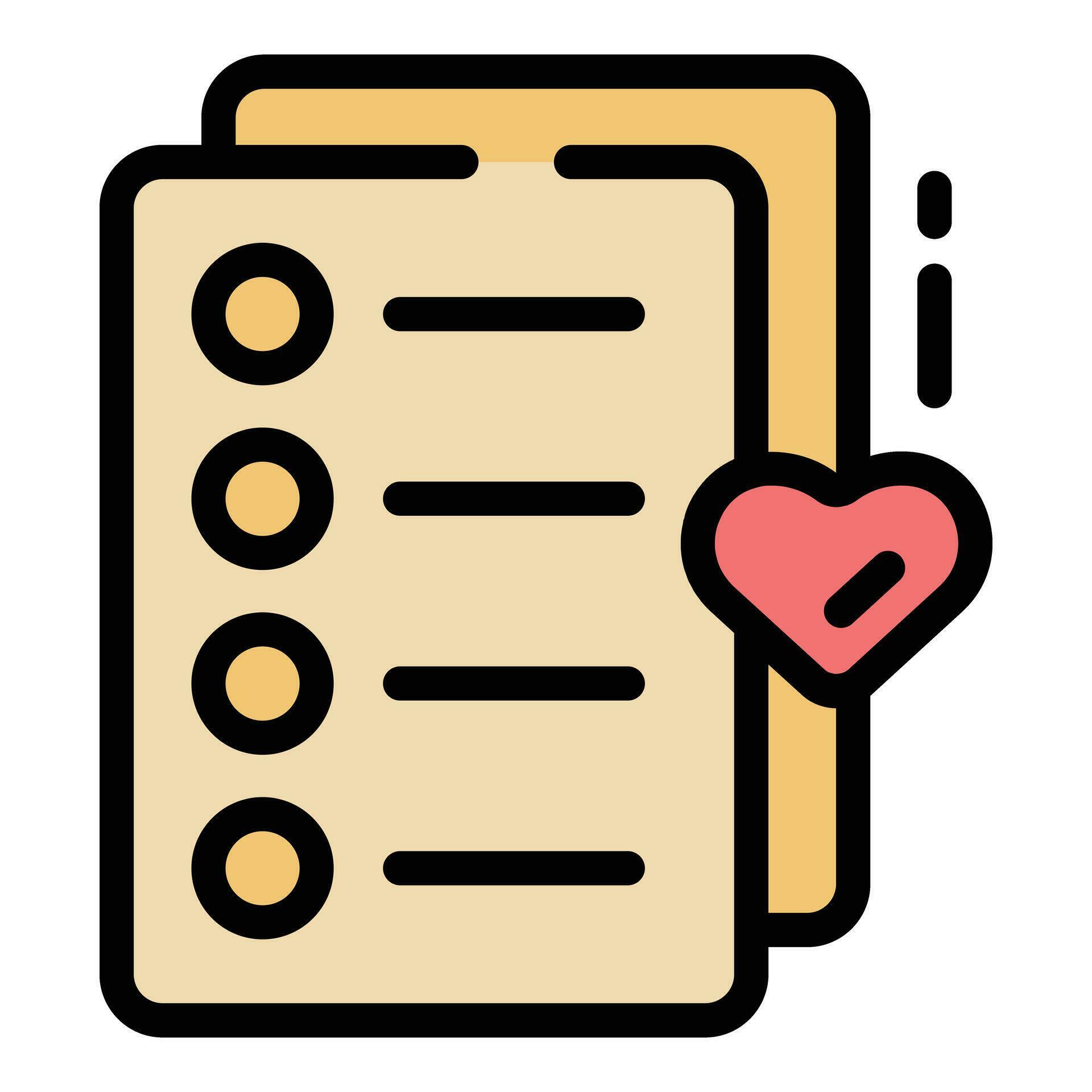 Personal wishlist icon vector flat 27151194 Vector Art at Vecteezy