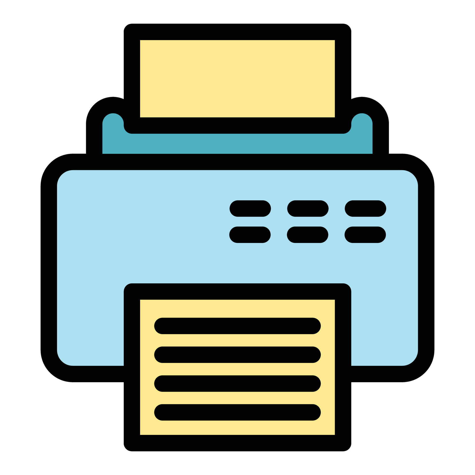 Printer machine icon vector flat 27151586 Vector Art at Vecteezy