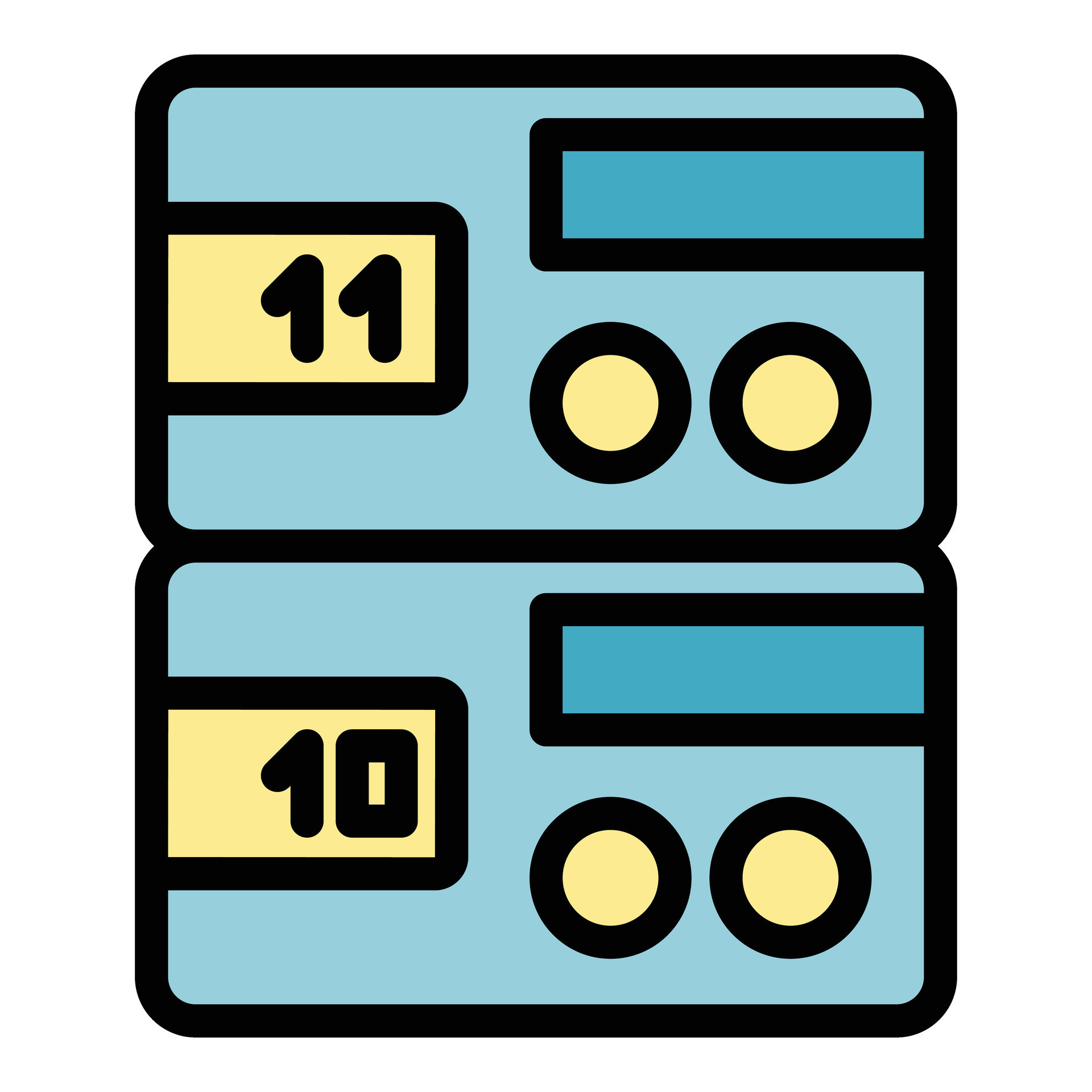 Server memory icon vector flat 27151902 Vector Art at Vecteezy
