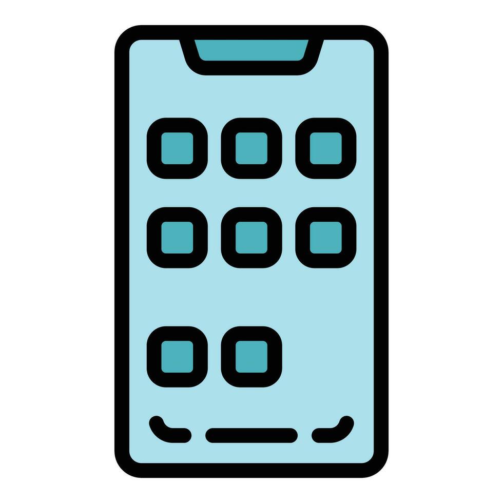 Mobile App Icon Vector Flat 27152465 Vector Art At Vecteezy 3502
