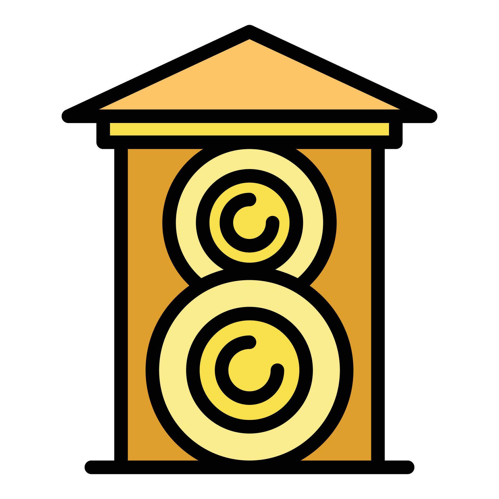 Bale stack icon vector flat 27153370 Vector Art at Vecteezy