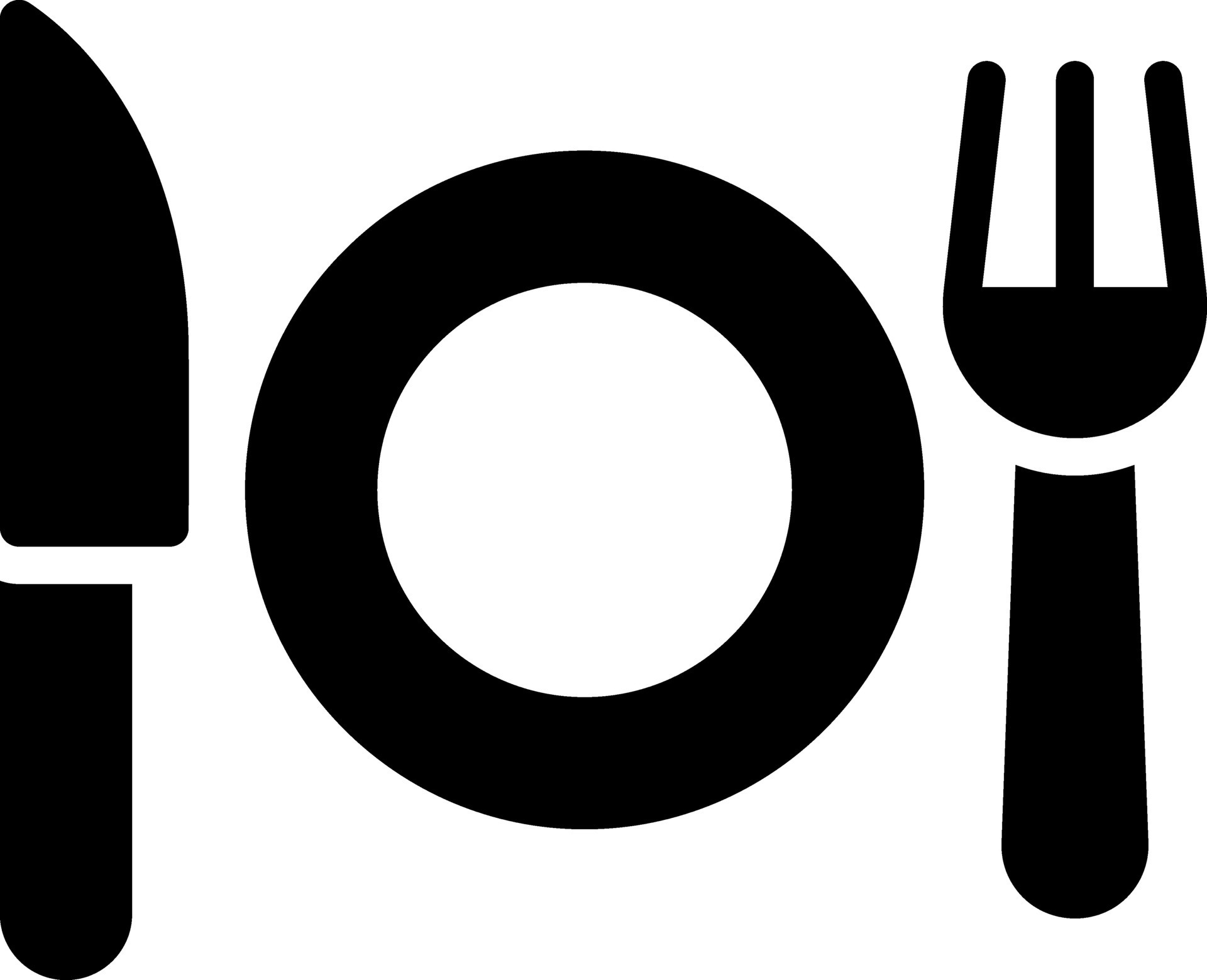 solid icon for dinner 27153796 Vector Art at Vecteezy