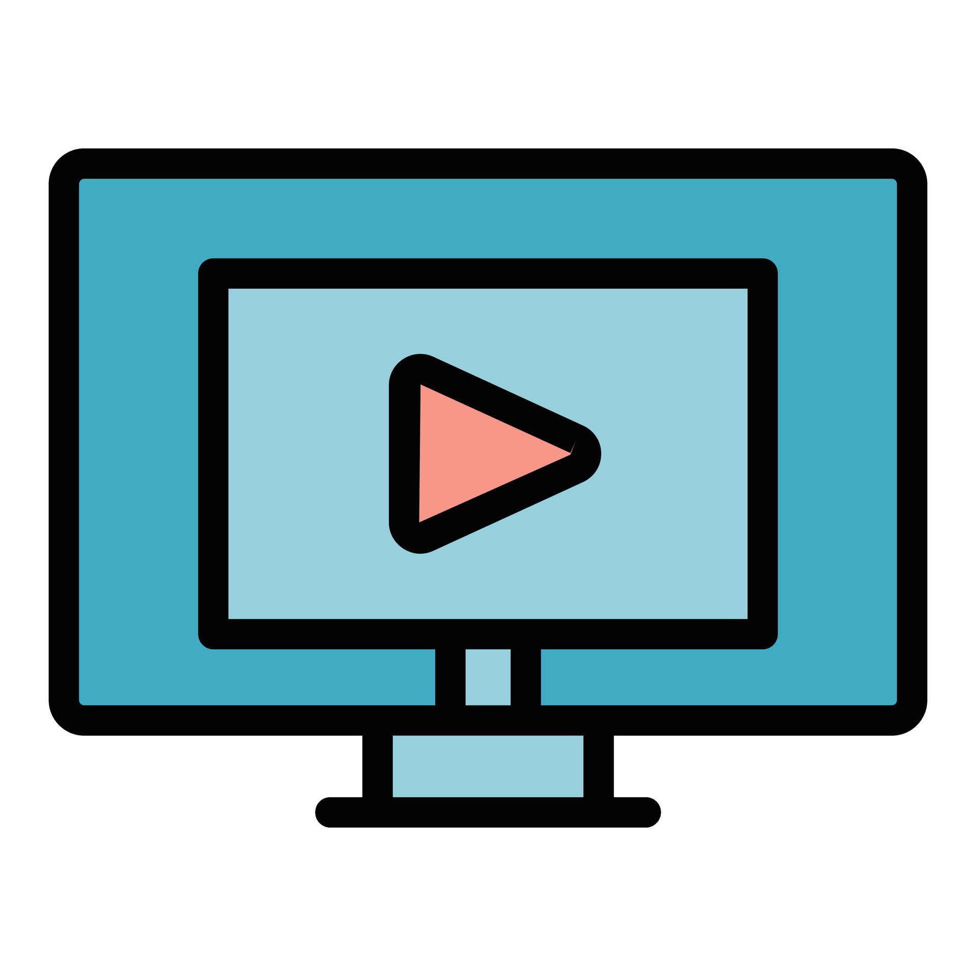 vídeo tutorial icono vector plano 27154452 Vector en Vecteezy