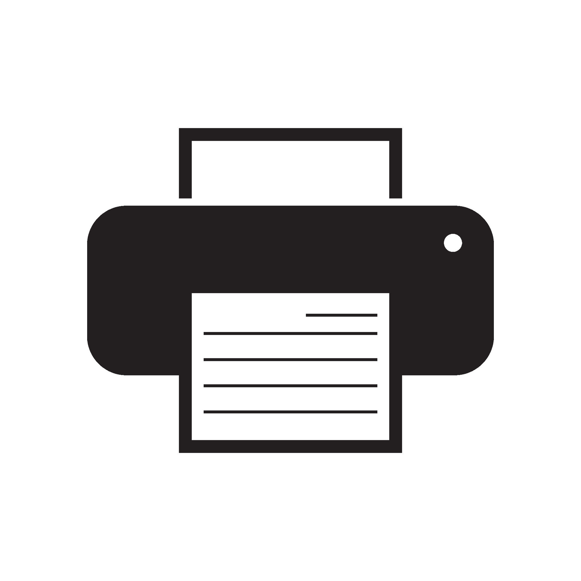 printer icon vector 27155710 Vector Art at Vecteezy