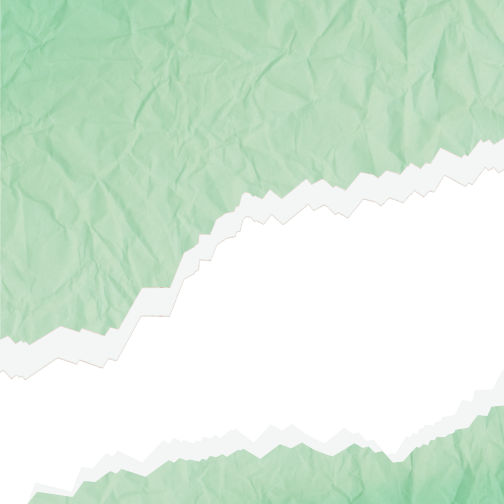 Green Torn Paper Border 27156439 Png