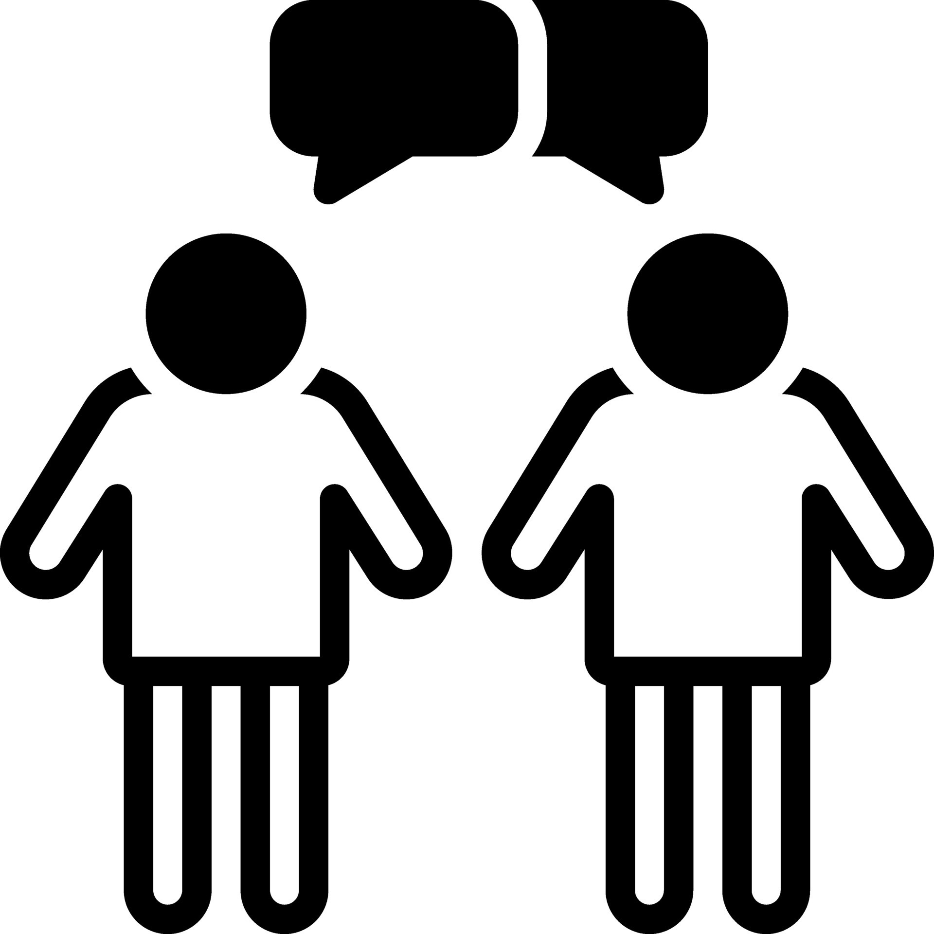 solid icon for interaction 27157525 Vector Art at Vecteezy