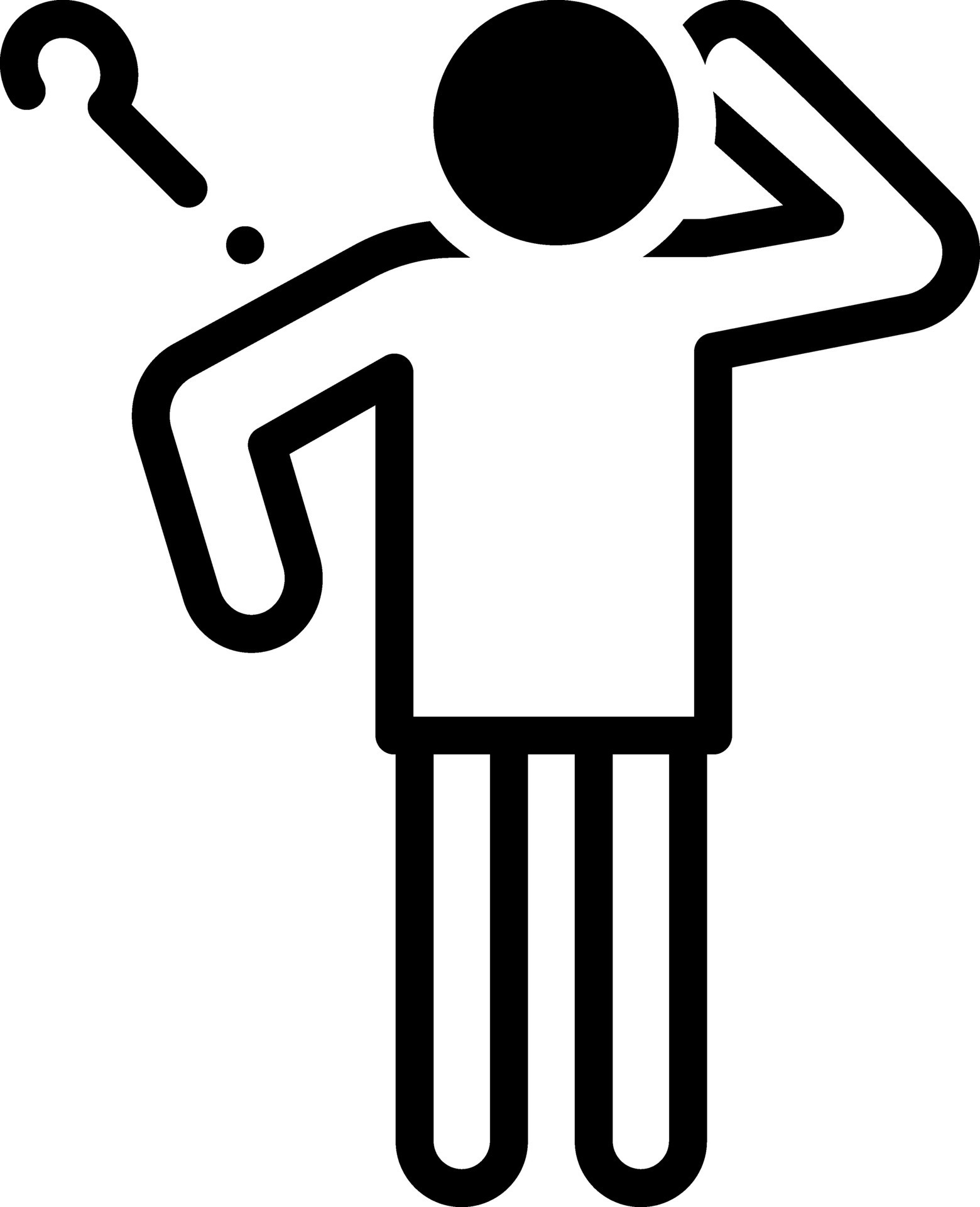 solid icon for lost 27157526 Vector Art at Vecteezy