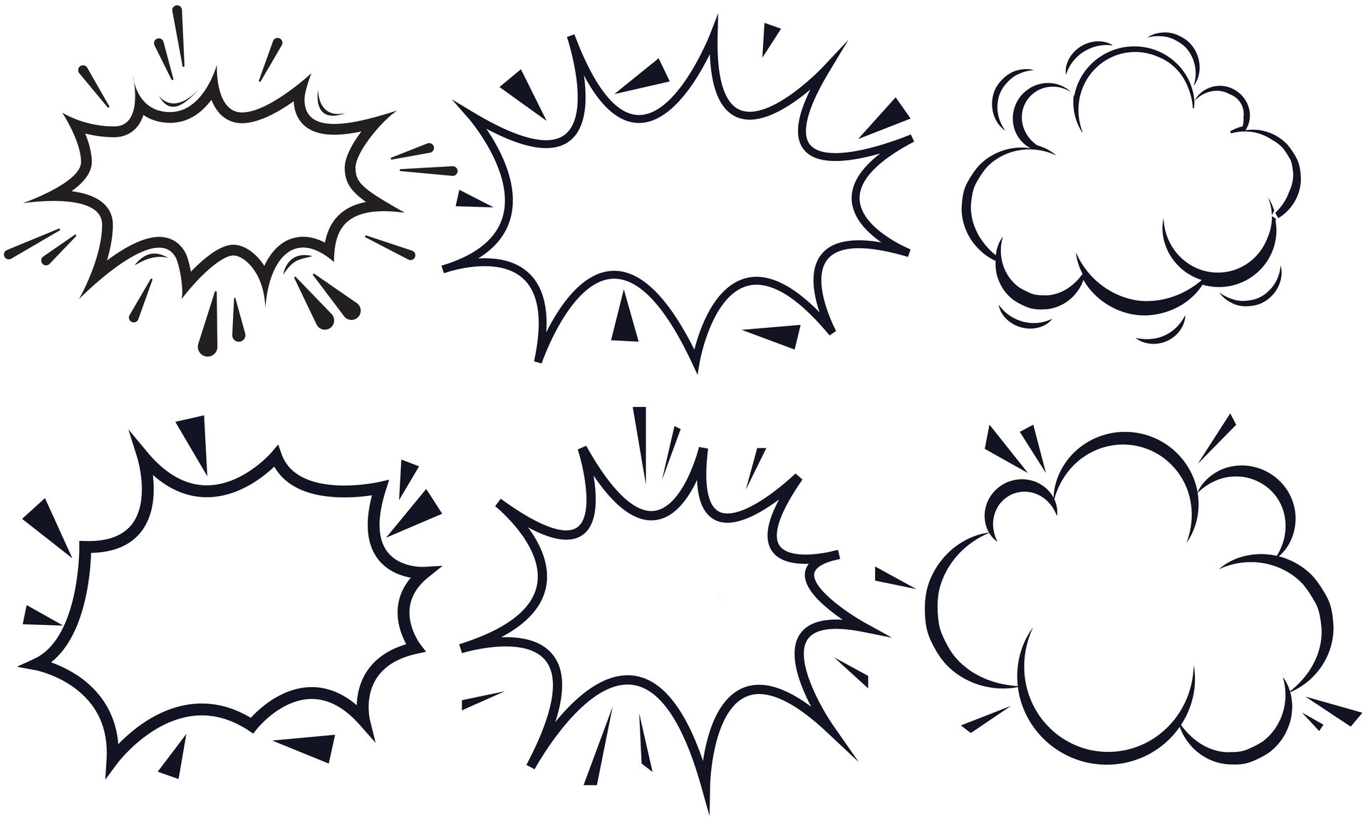 speech bubbles chat comic vector set 27158099 Vector Art at Vecteezy speech bubbles chat comic vector set 27158099 Vector Art at Vecteezy