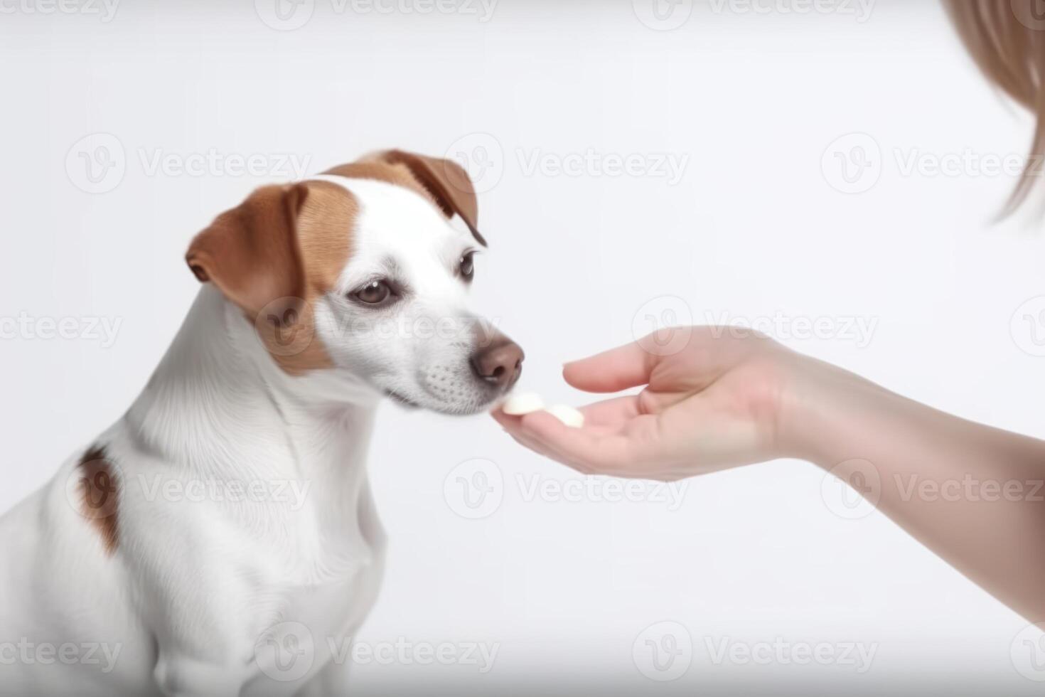 Woman pill dog medical. Generate Ai 27158538 Stock Photo at Vecteezy Woman pill dog medical. Generate Ai 27158538 Stock Photo at Vecteezy