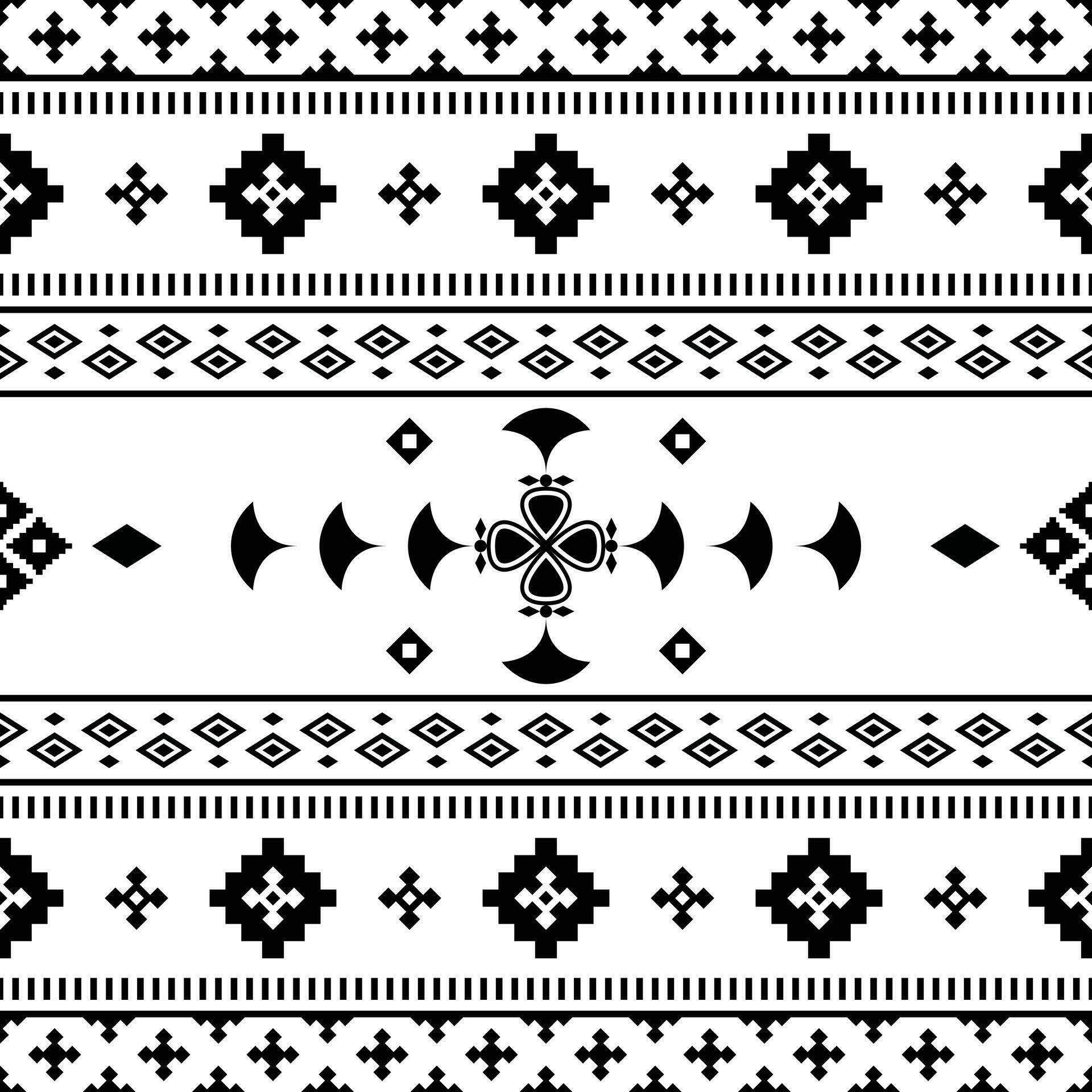 Ethnic geometric abstract. Seamless Native American pattern design for ...