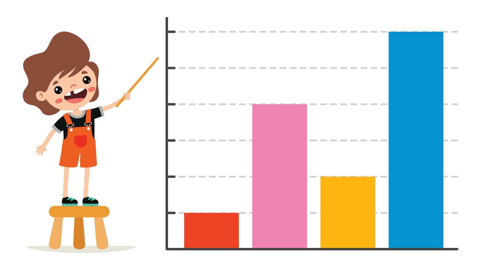Cartoon Kid Showing Bar Graph 27170386 Vector Art at Vecteezy Cartoon Kid Showing Bar Graph 27170386 Vector Art at Vecteezy
