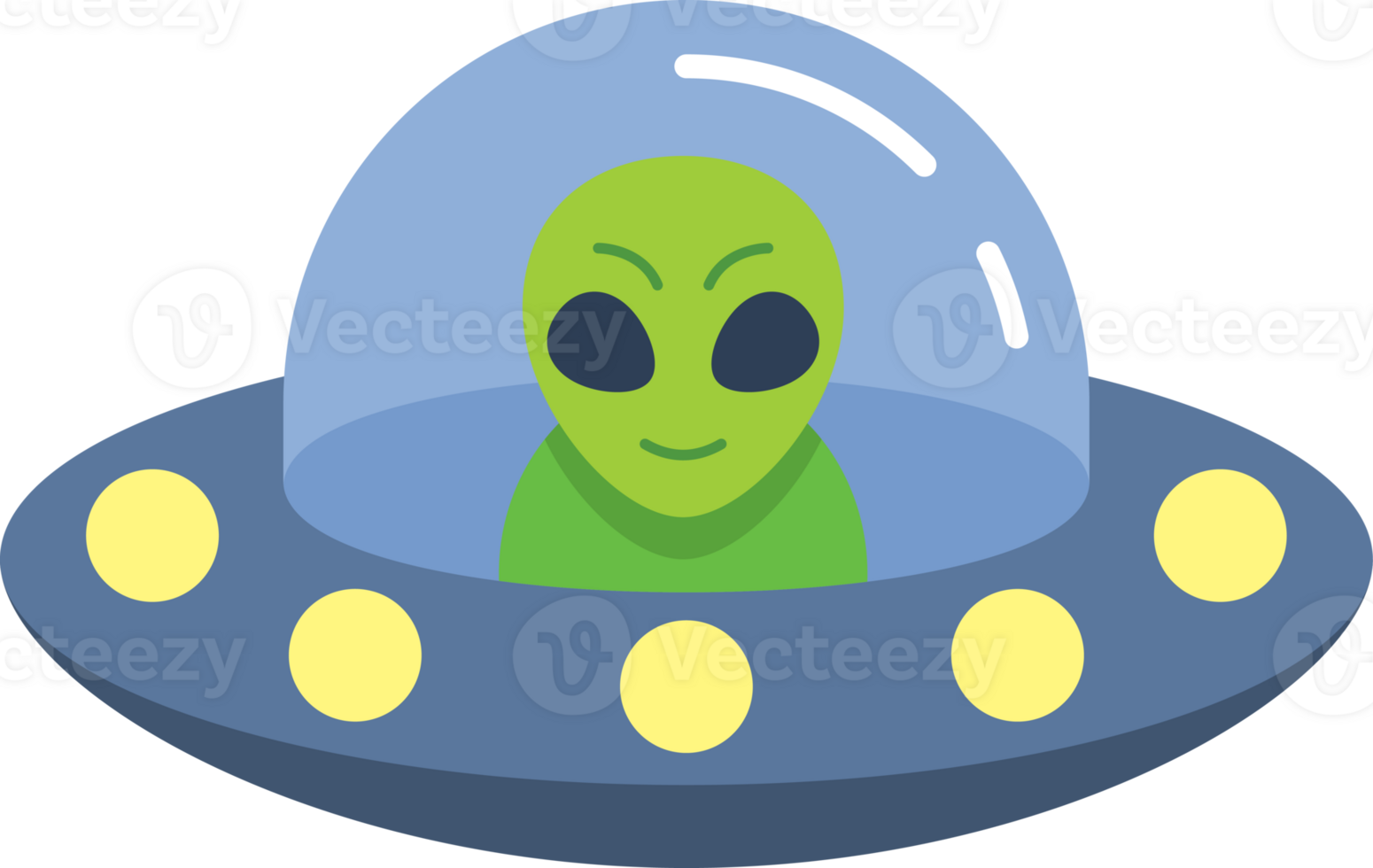 Alien Spaceship Clip Art 27173737 Png